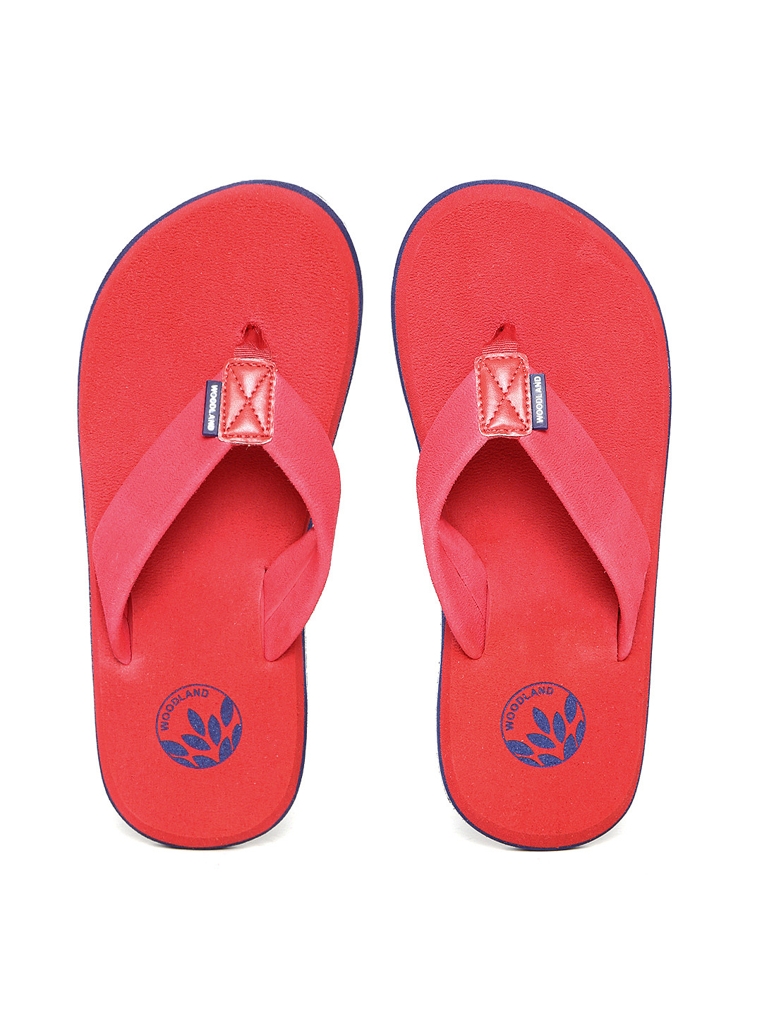 Buy Woodland ProPlanet Men Red Flip Flops - Flip Flops for Men 1360392 ...