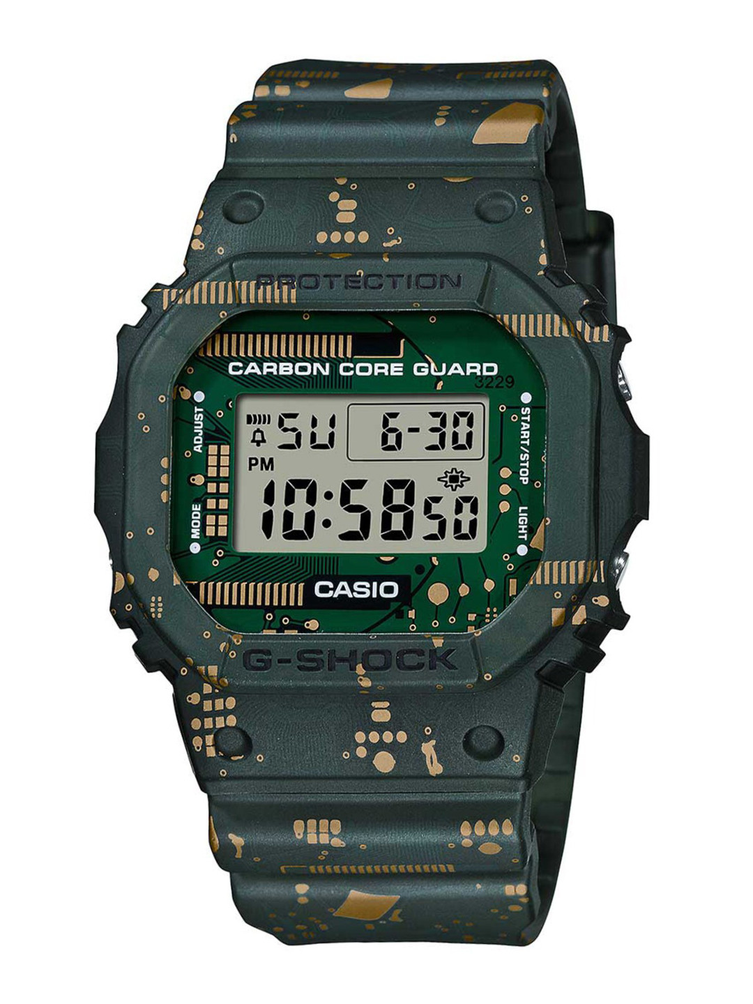 Buy CASIO Men Green Digital Watch G1064 - Watches for Men 13618280 | Myntra