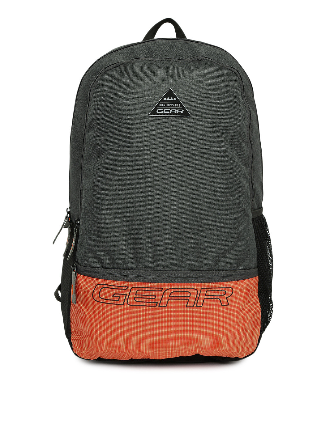 Buy Gear Unisex Grey Backpack - Backpacks for Unisex 1361911 | Myntra