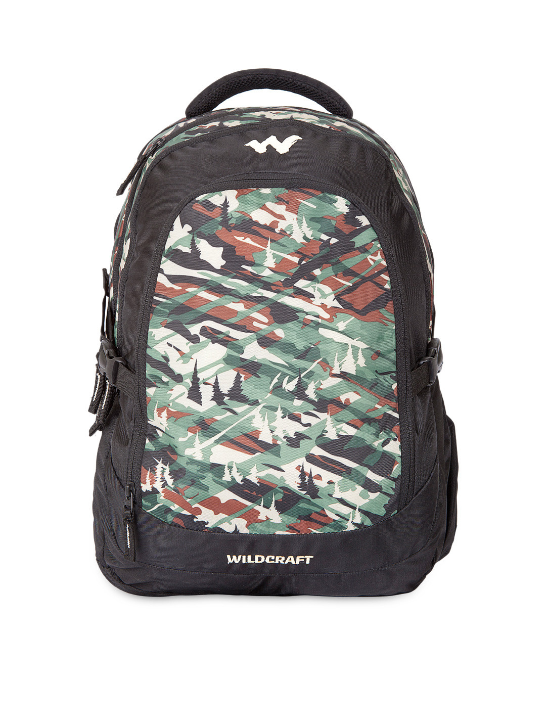 Buy Wildcraft Unisex Black Printed Camo 4 Backpack - Backpacks for ...