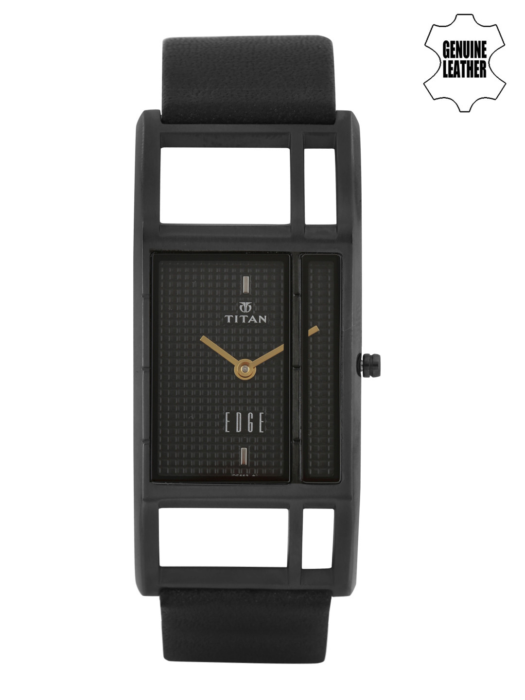 Buy Titan Edge Women Black Dial Watch 2549NL01 - Watches for Women ...