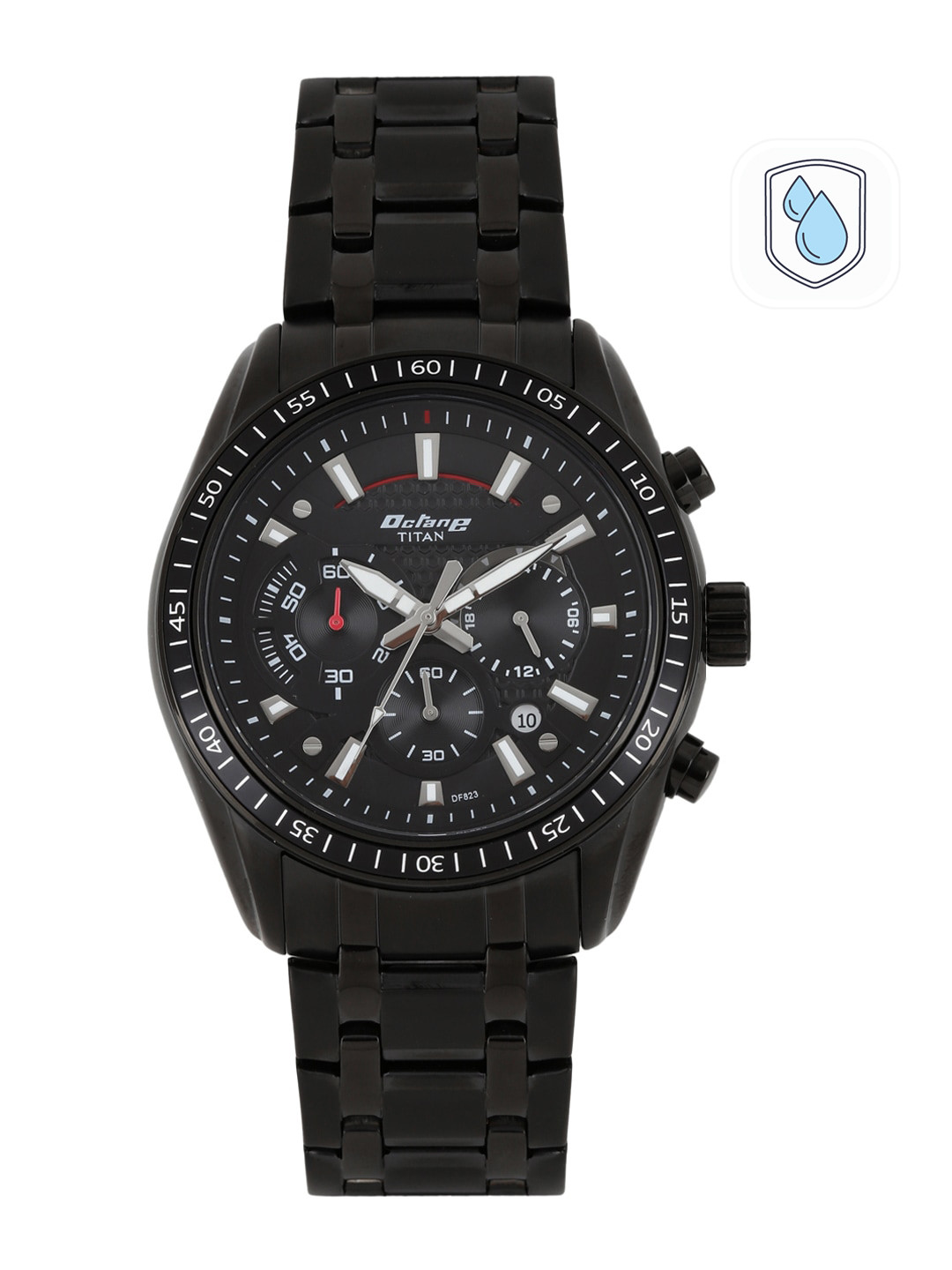 Buy Titan Octane Men Black Analogue Watch NL90077NM01 - Watches for Men ...