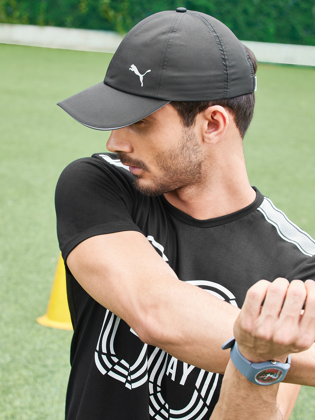 Buy Puma Unisex Black Ess Running Baseball Cap - Caps for Unisex ...