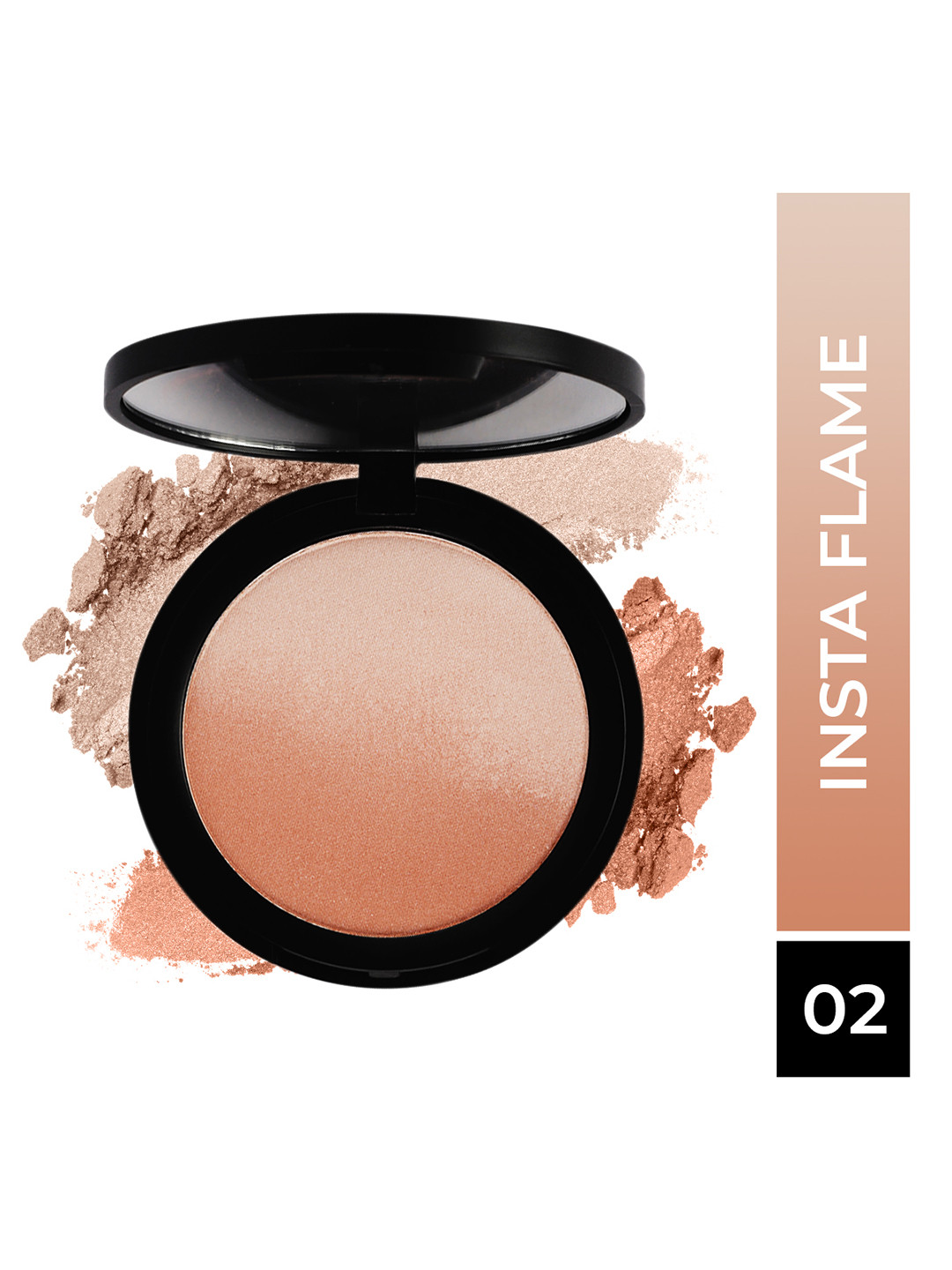 Buy INCOLOR Mermaid Glow 02 Insta Flame - Highlighter for Women ...