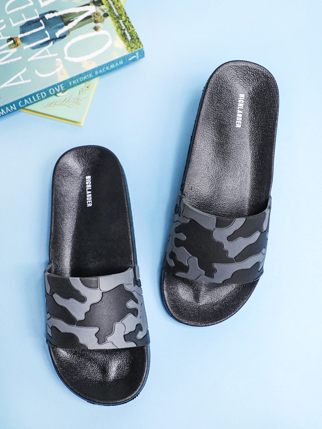 Buy HIGHLANDER Men Slip On Sliders - Flip Flops for Men 13700190 | Myntra