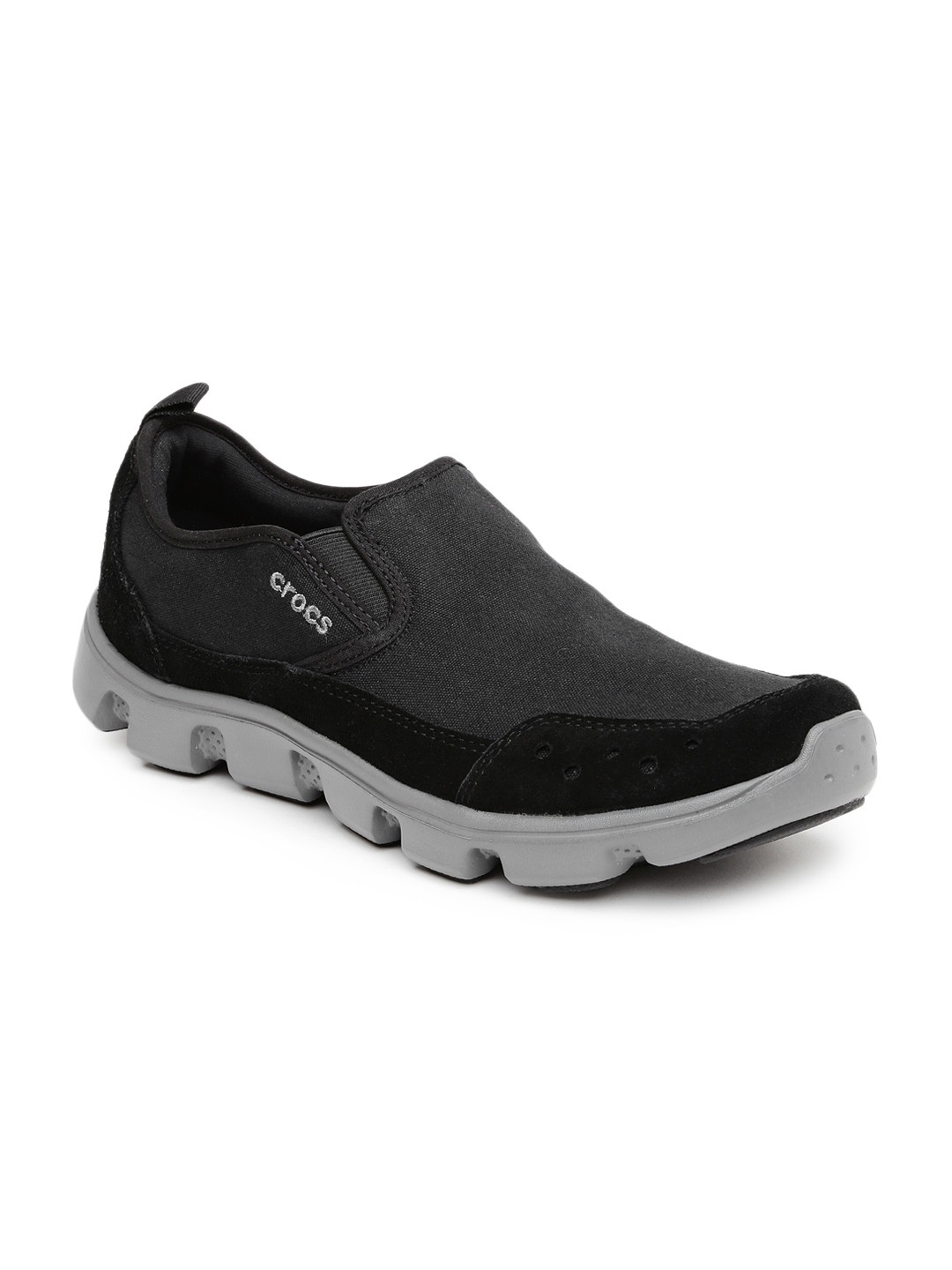 Buy Crocs Men Black Slip Ons - Casual Shoes for Men 1370486 | Myntra