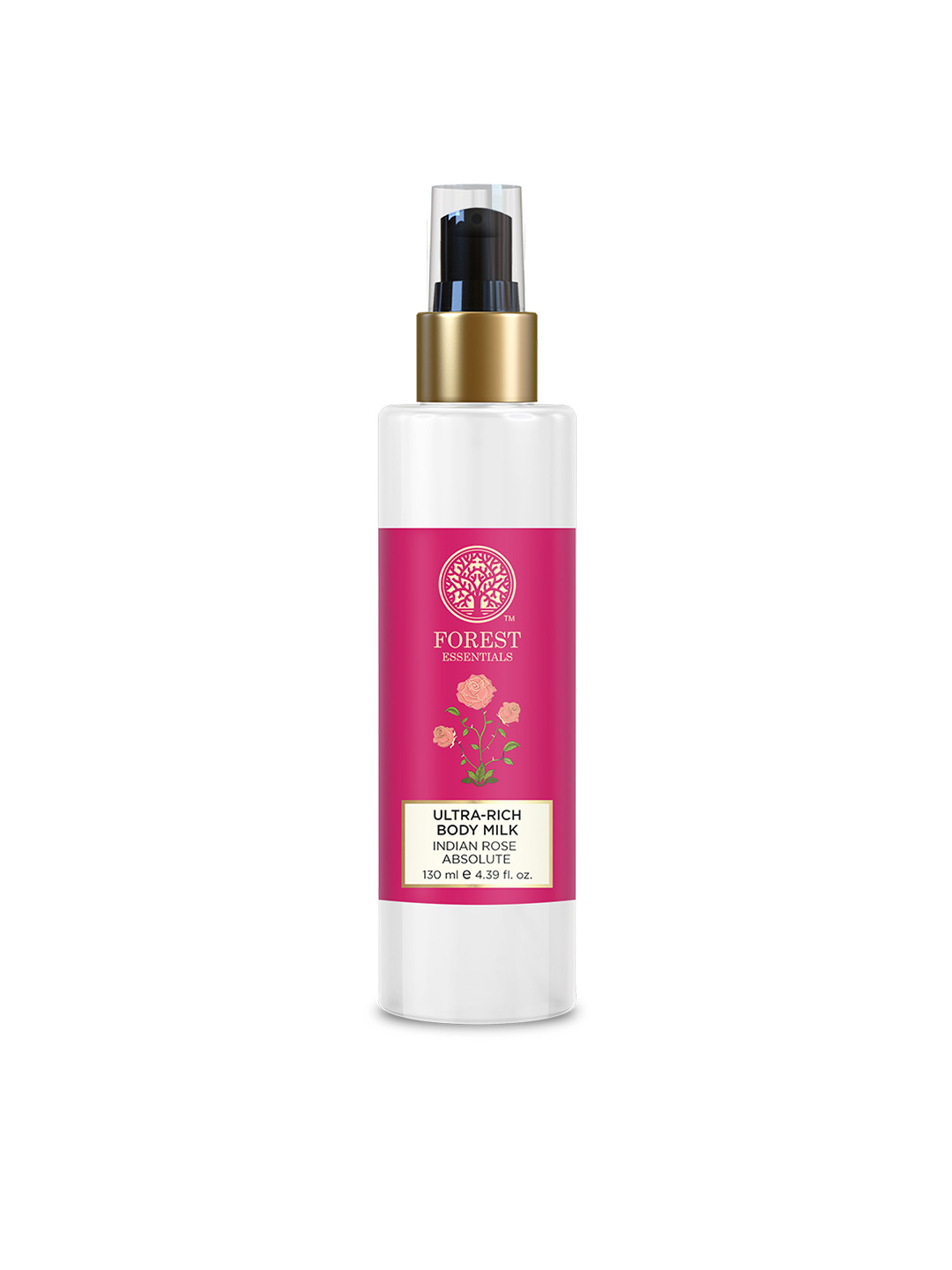 Buy Forest Essentials Ultra Rich Body Milk Indian Rose Absolute Natural ...