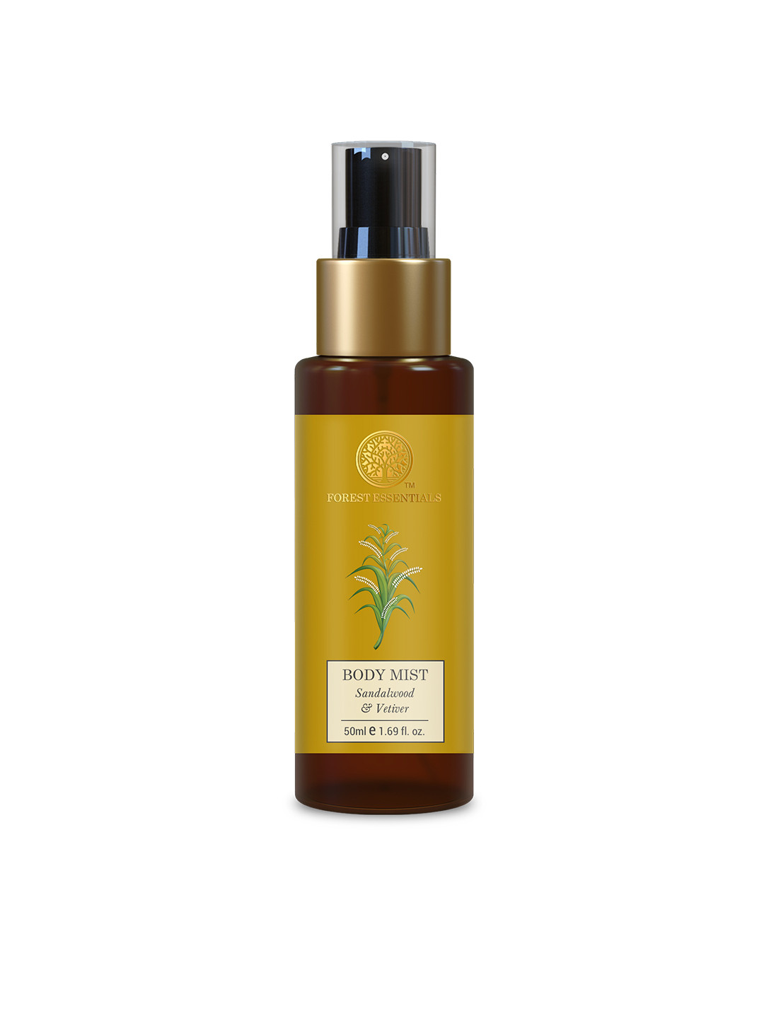 Buy Forest Essentials Body Mist Sandalwood & Vetiver With Earthy ...