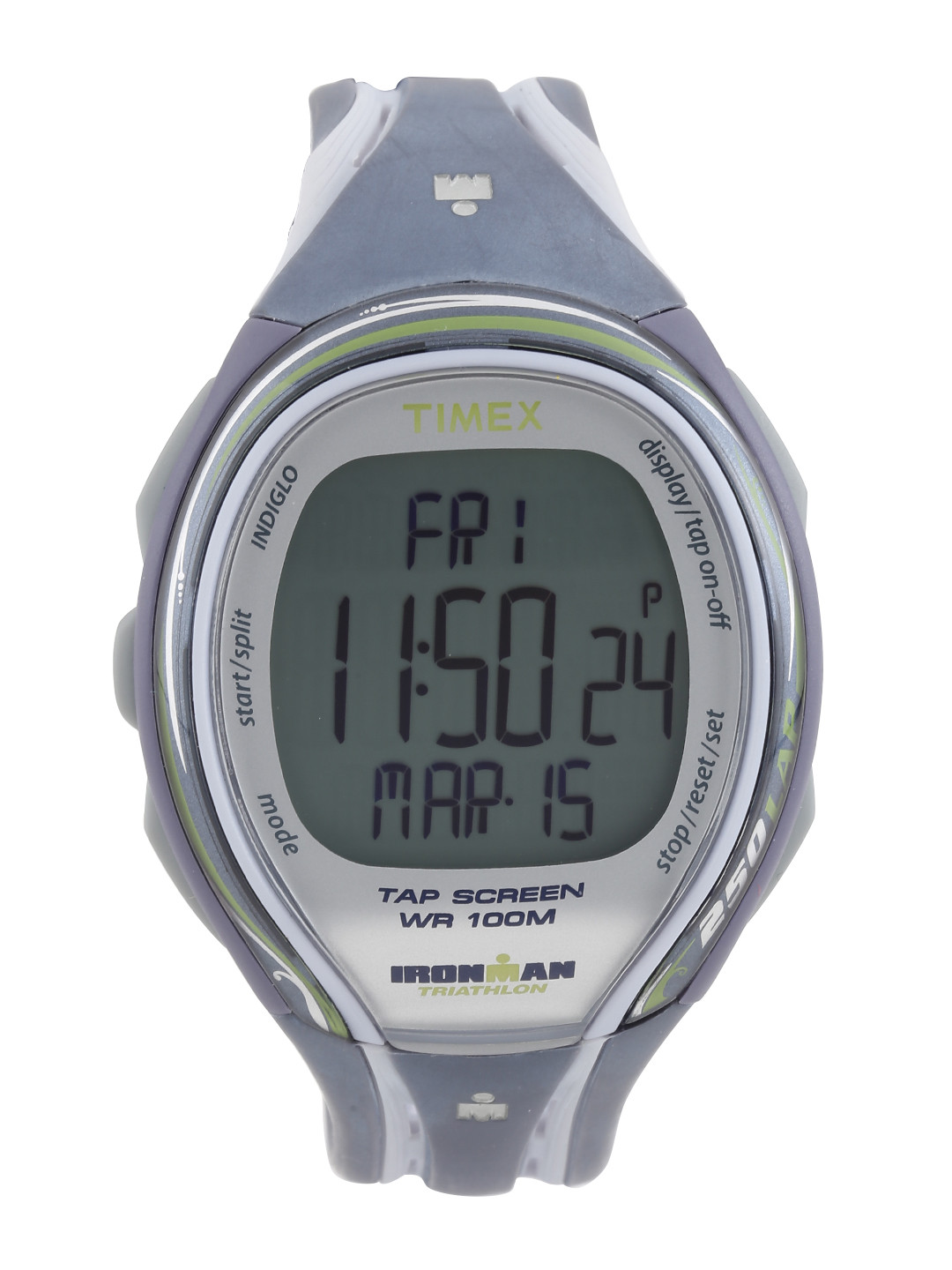 Buy Timex Ironman Triathlon Women Blue Digital Watch T5K5926S - Watches ...