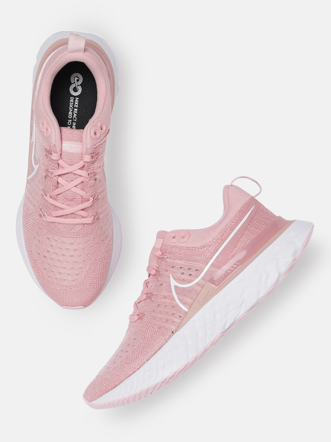Buy Nike Women Pink React Infinity Run Running Shoes - Sports Shoes for ...