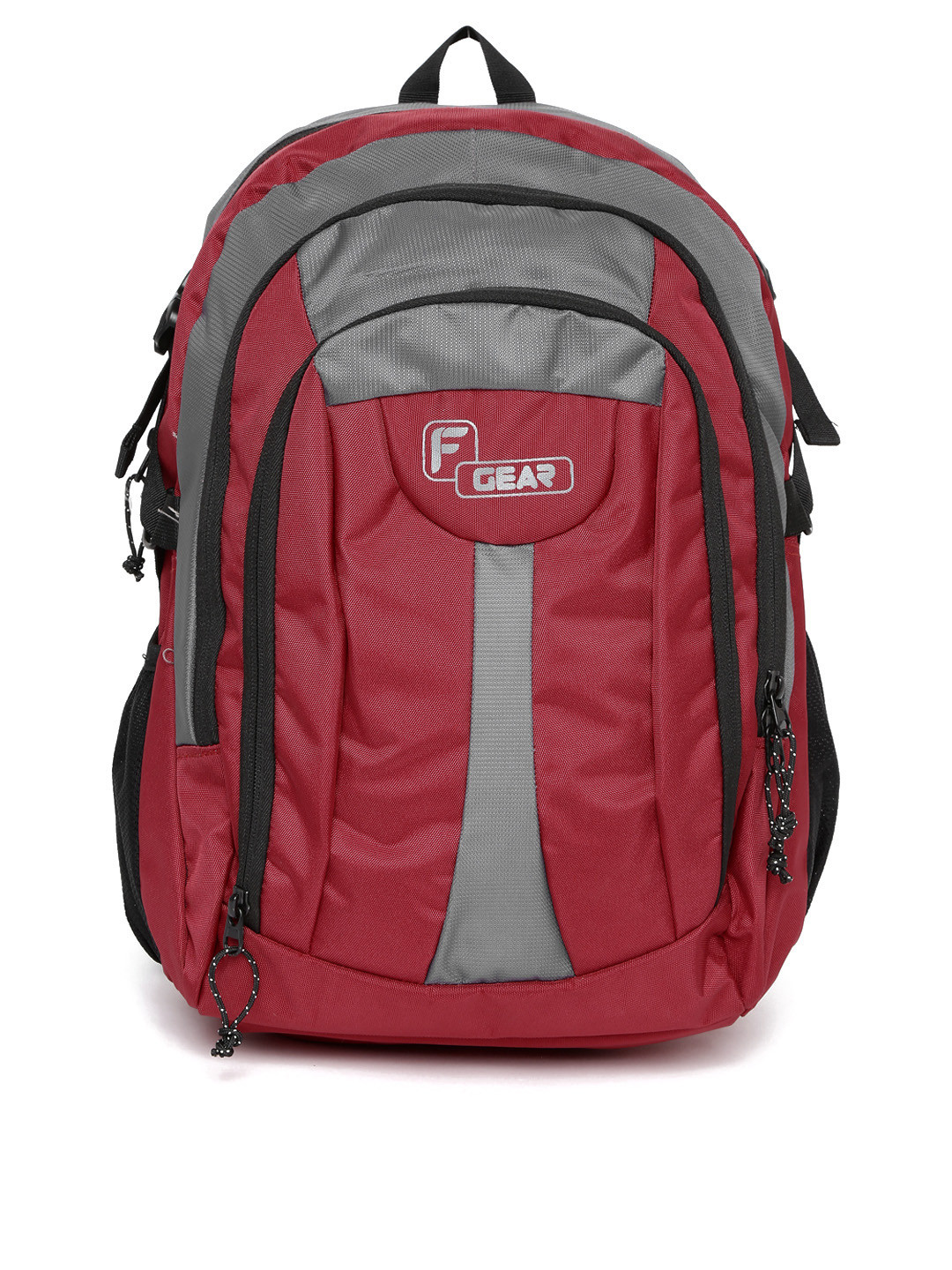 Buy F Gear Unisex Red & Grey Areena V2 Backpack - Backpacks for Unisex ...