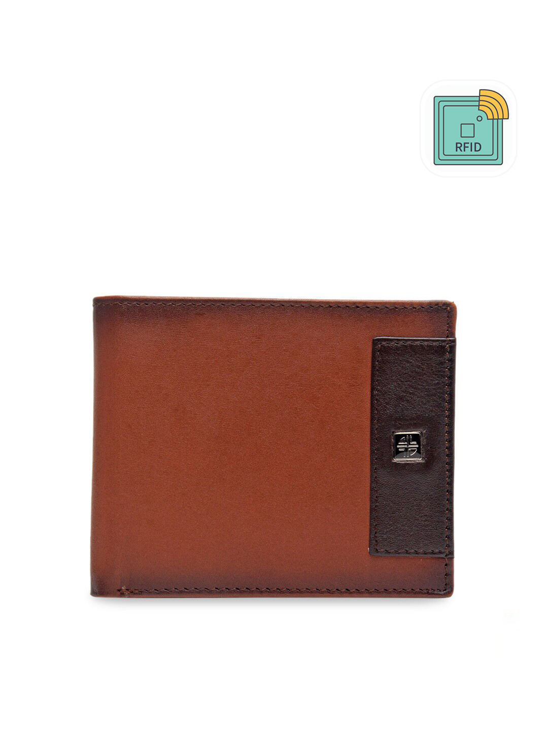 Buy Carlton London Men Brown RFID Leather Two Fold Wallet - Wallets for ...