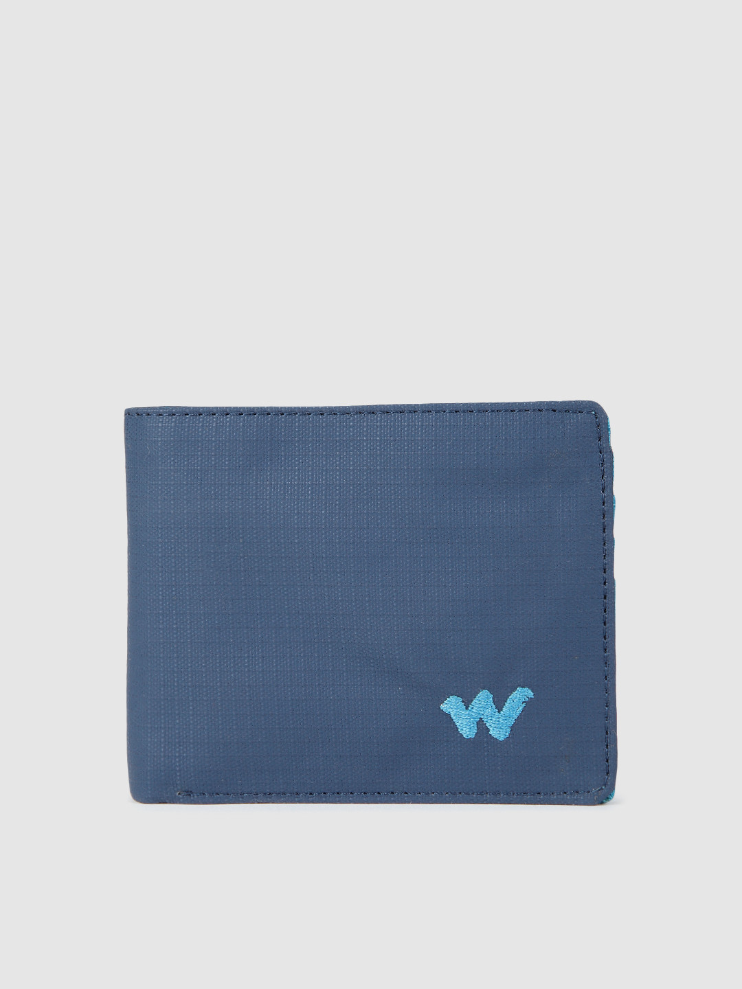 Buy Wildcraft Unisex Navy Blue Roam Textured Two Fold Wallet - Wallets ...