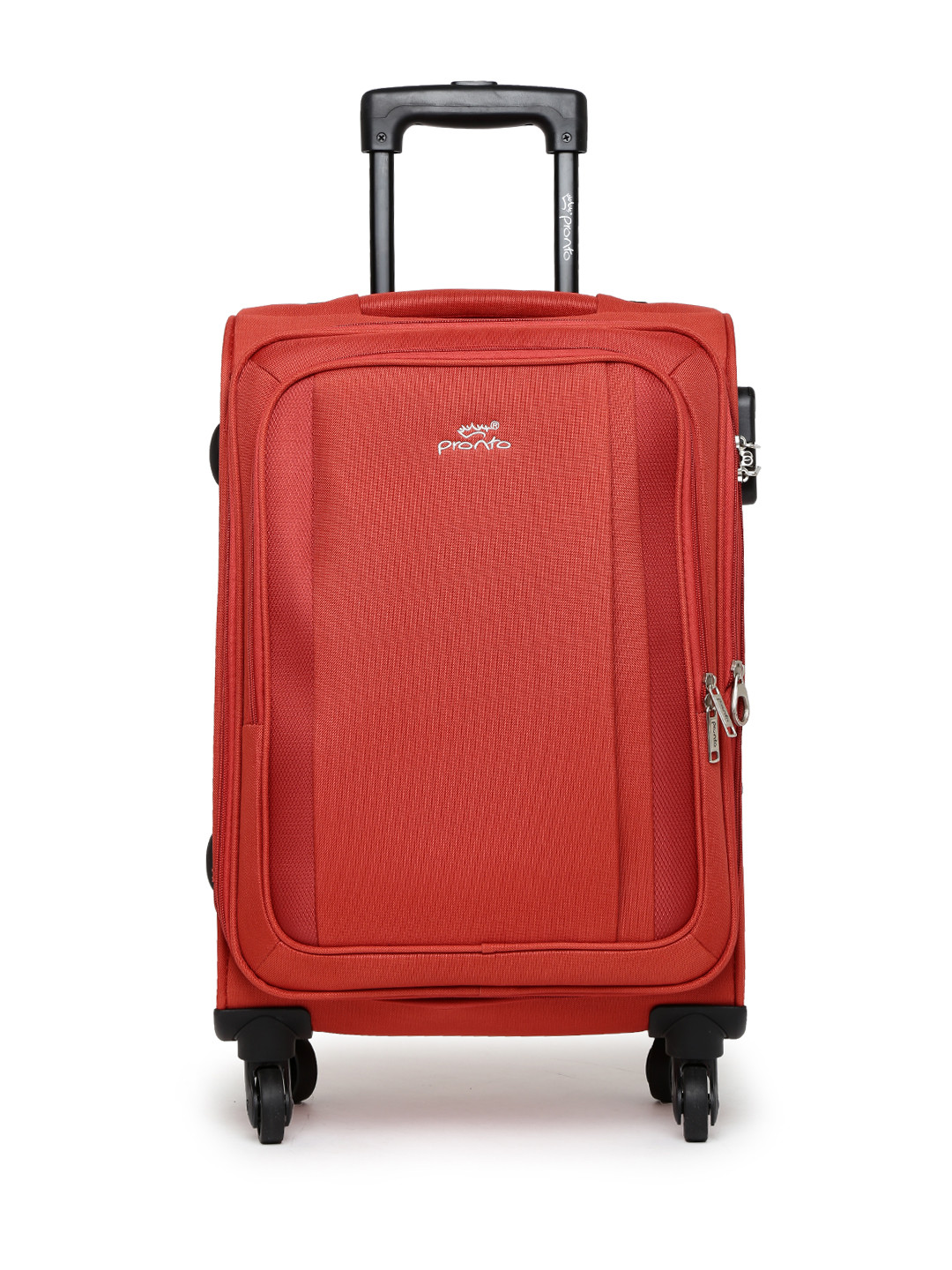 Buy Pronto Unisex Rust Brown Rome 4 W Spinner 58 Trolley Bag - Trolley ...