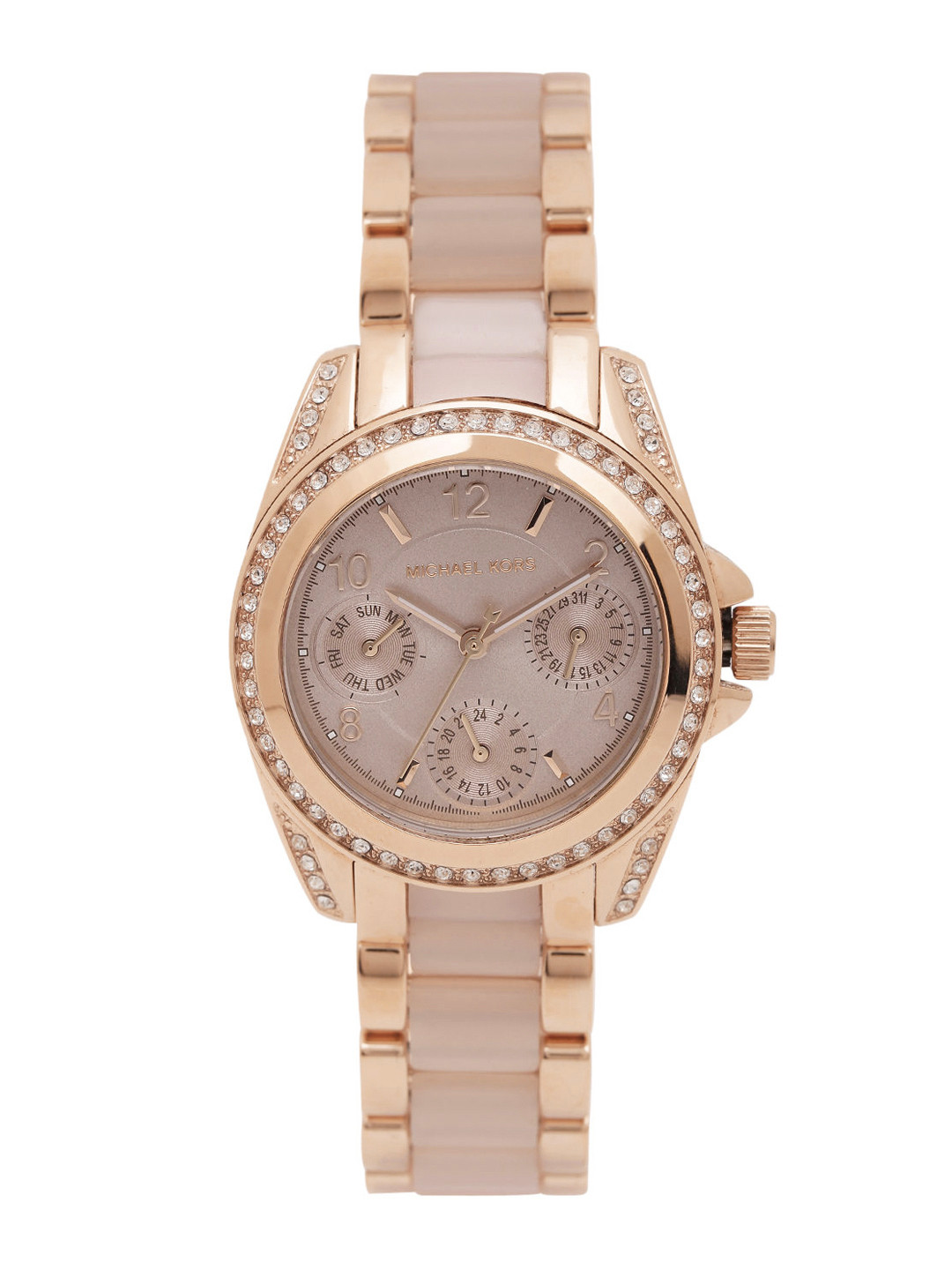Buy Michael Kors Women Muted Gold Toned Dial Watch MK6175 - Watches for ...