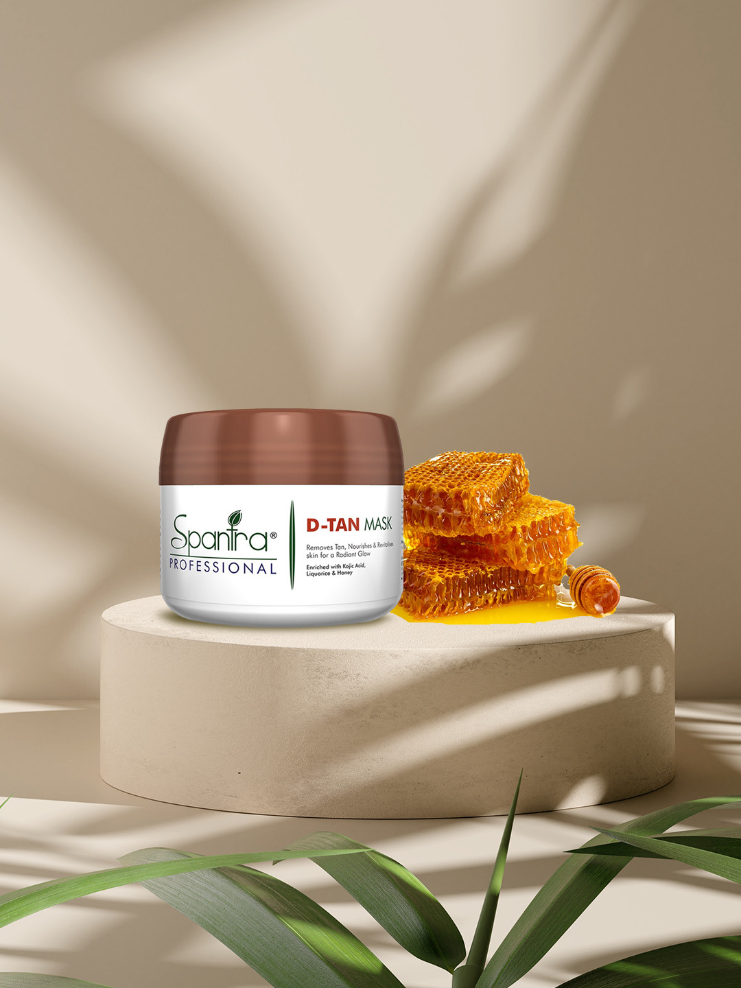 Buy Spantra White D Tan Mask For Tan Removal Radiant Glow 500gm - Sheet ...