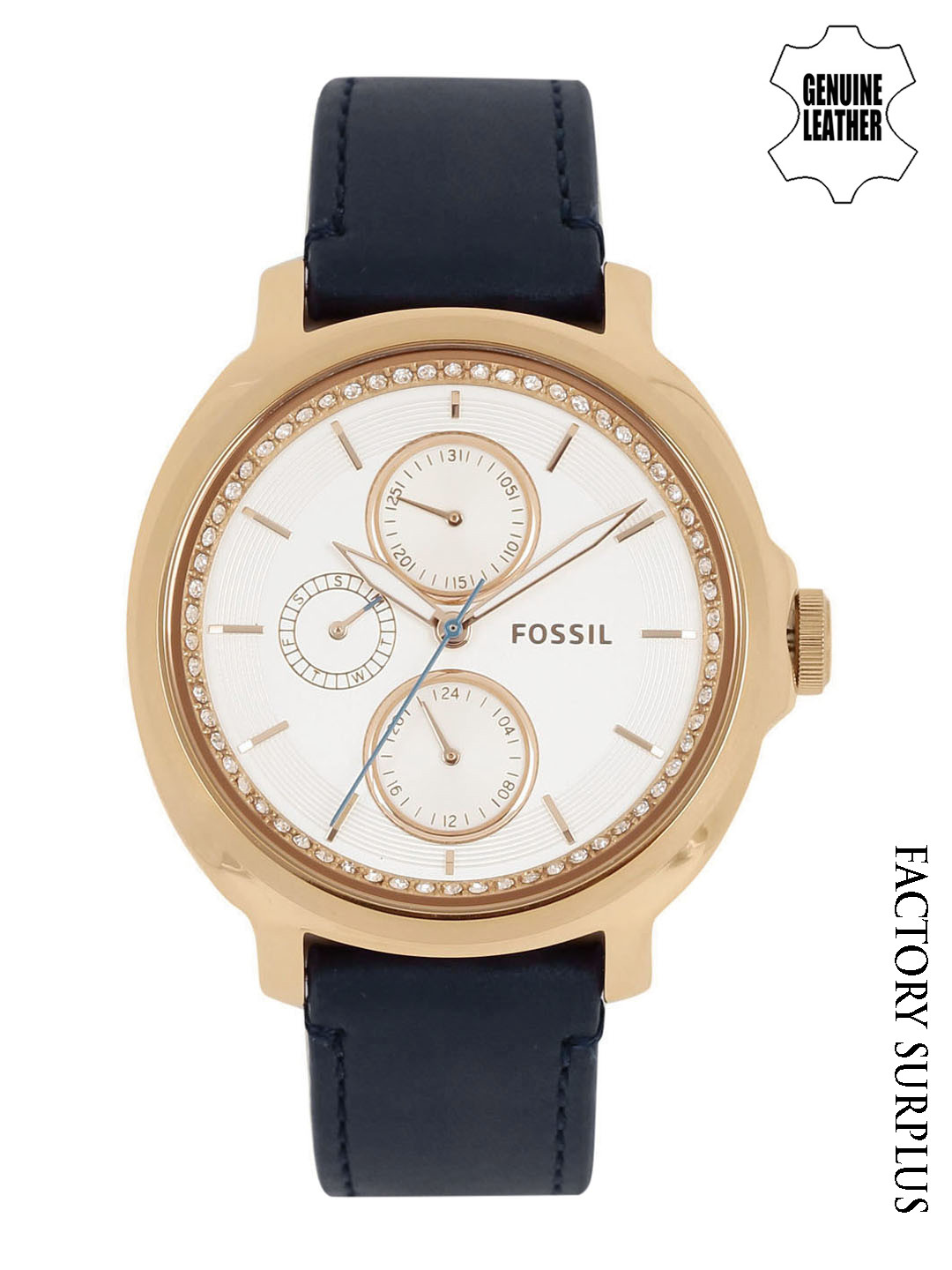 Buy Fossil Women Silver Toned Dial Watch ES3832 - Watches for Women ...