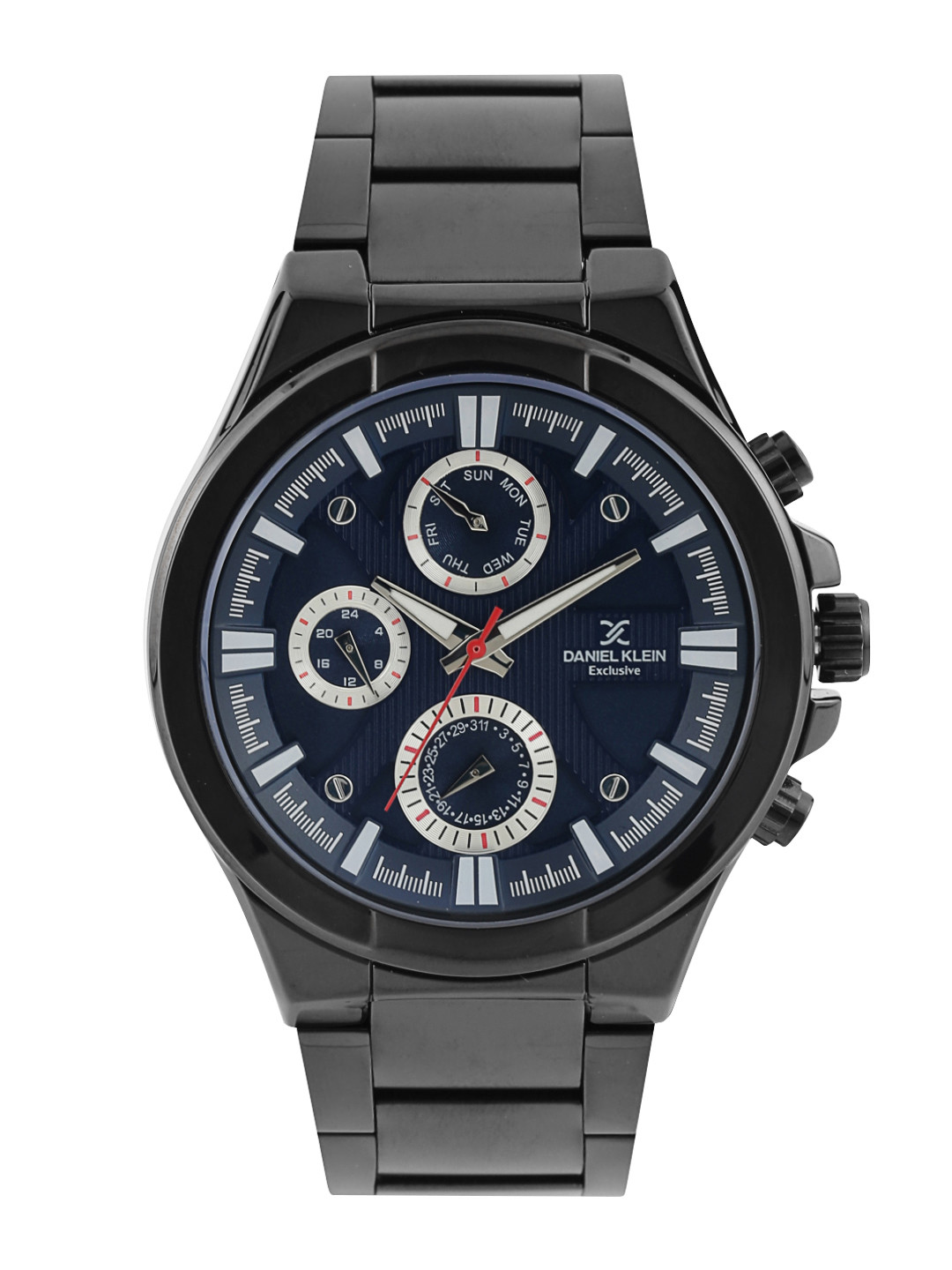 Buy Daniel Klein Exclusive Men Navy Dial Watch DK11042 3 - Watches for ...