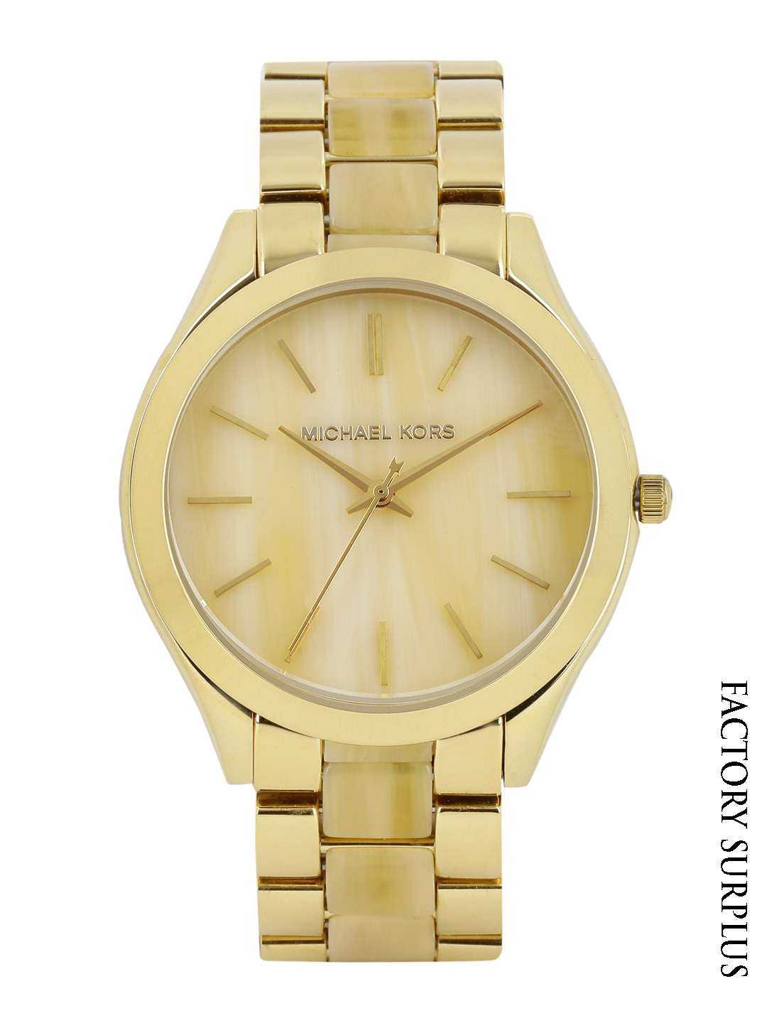 Buy Michael Kors Women Cream Coloured Dial Watch MK4285 - Watches for ...