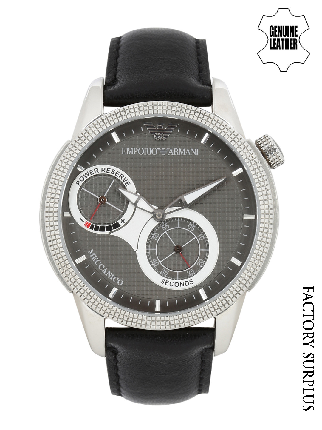 Buy Emporio Armani Men Grey Dial Automatic Watch AR4643 - Watches for ...