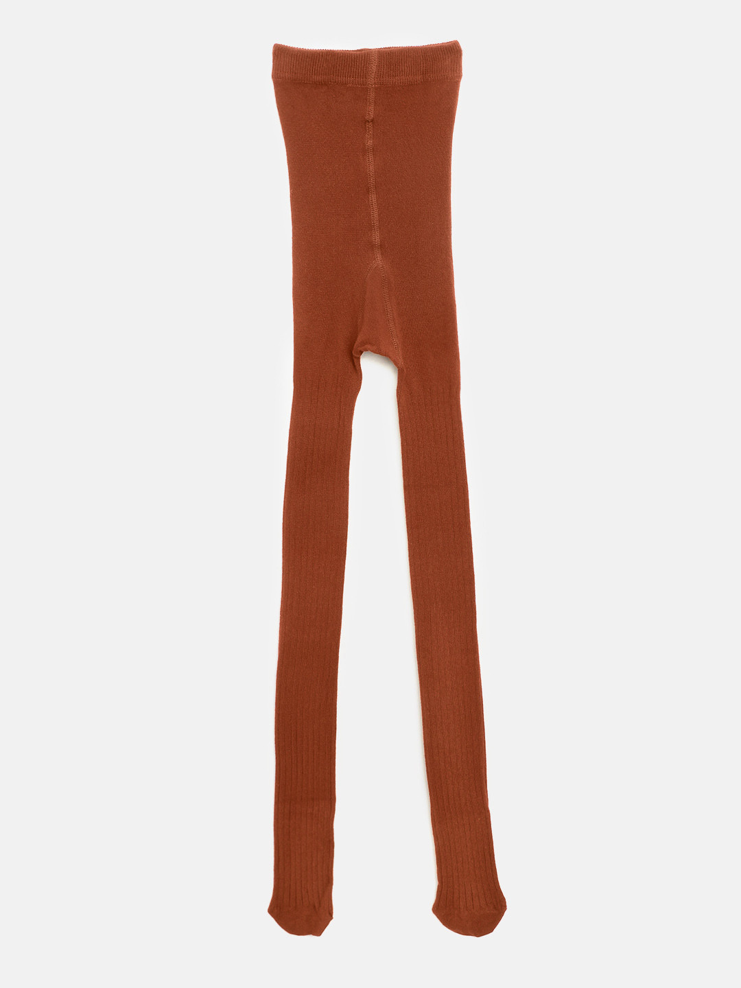 Buy Marks & Spencer Girls Rust Brown Self Striped Sustainable Thermal ...