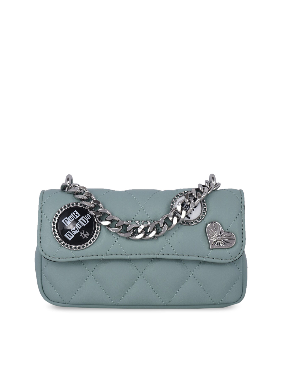 Buy LYN Green Embellished Handheld Bag - Handbags for Women 13995302 ...