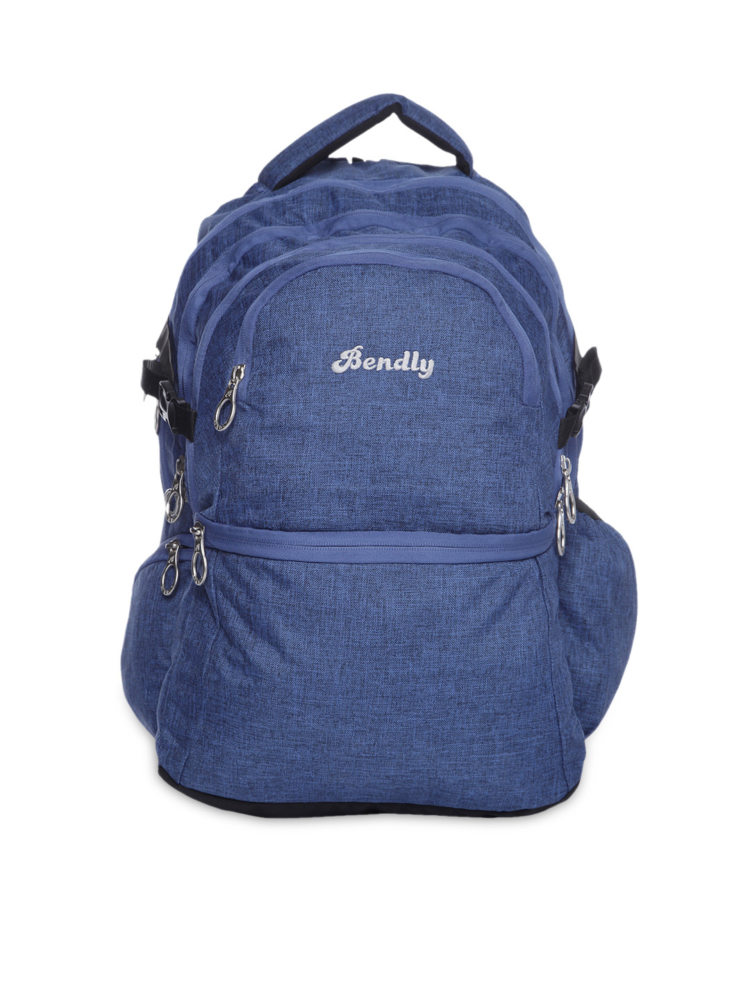 Buy Bendly Unisex Blue Denim Laptop Backpack - Backpacks for Unisex ...