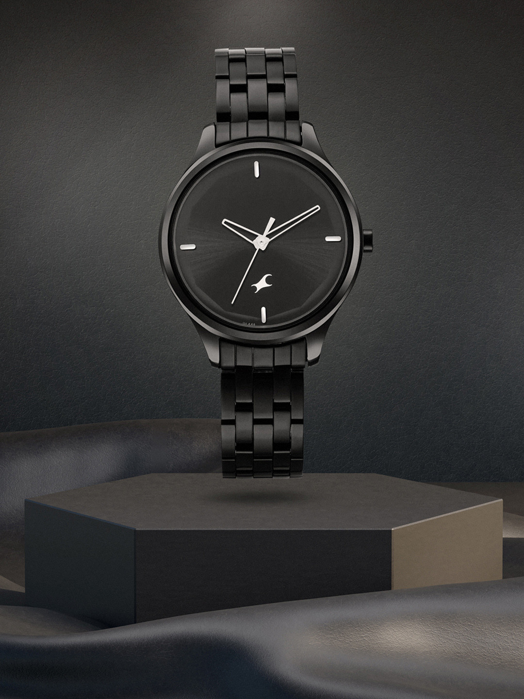 Buy Fastrack STUNNERS 1.0 Women Black Analogue Watch 6248NM01 - Watches ...