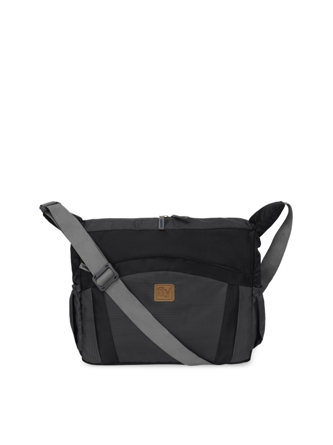 Buy Fly Fashion Grey Solid Sling Bag - Handbags for Unisex 14059780 ...