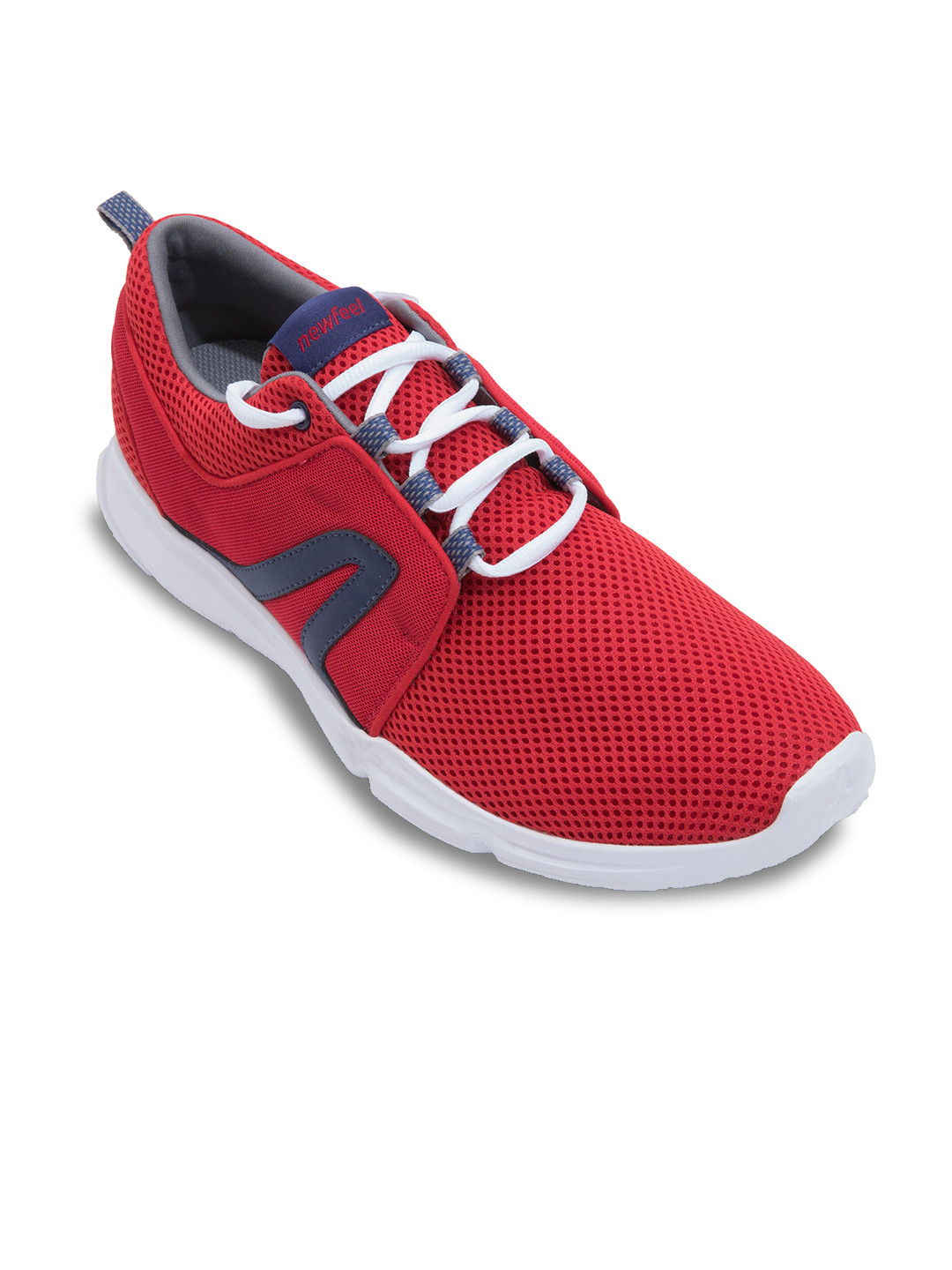 Buy Newfeel By Decathlon Men Red Synthetic Running Shoes - Sports Shoes ...