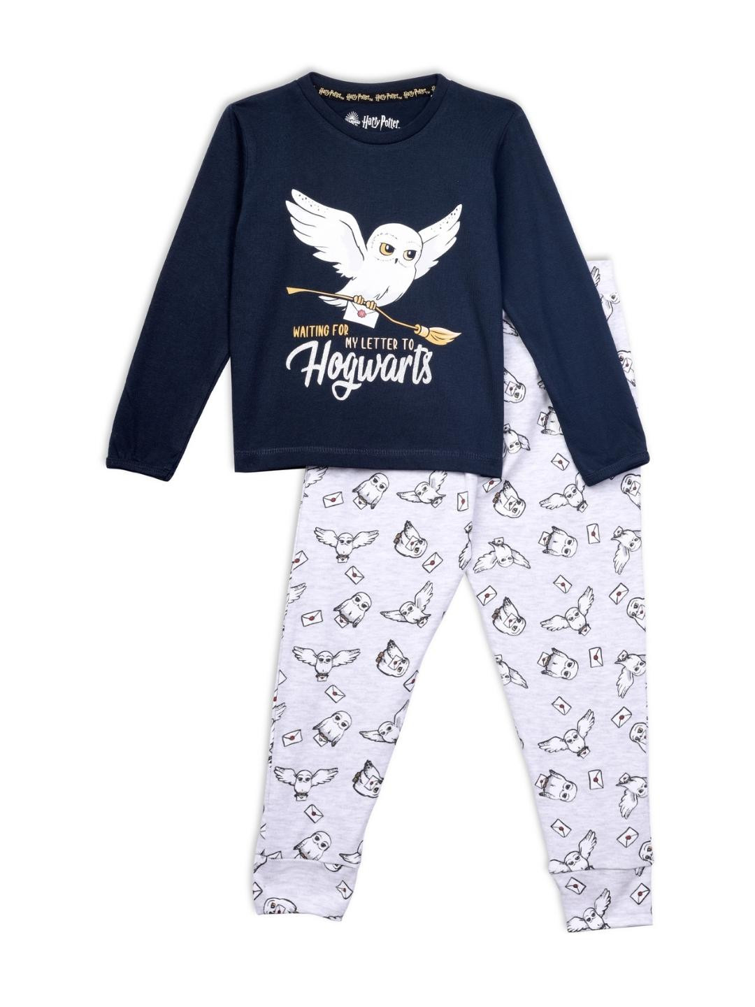 Buy Nap Chief Kids Navy Blue & Grey Harry Potter Letter To Hogwarts ...
