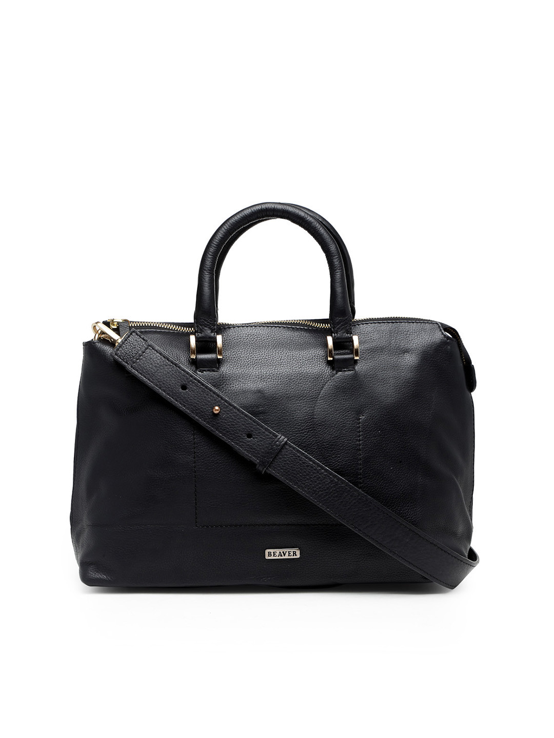 Buy BEAVER Women Black Solid Handheld Bag - Handbags for Women 14082230 ...