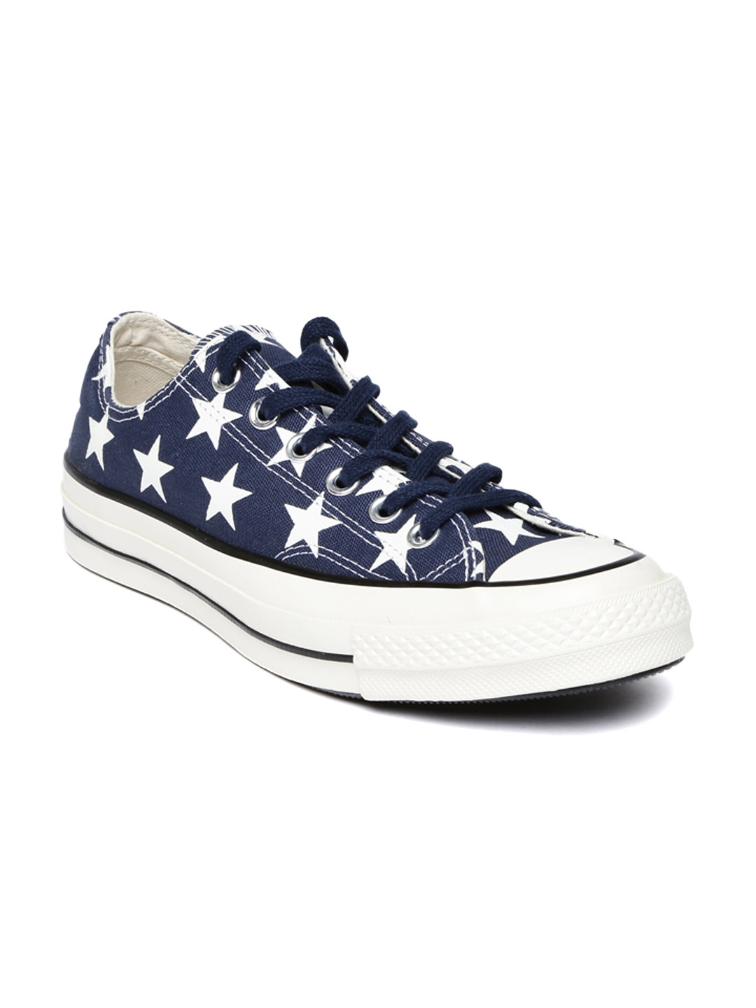 Buy Converse Unisex Blue & White Printed Sneakers - Casual Shoes for ...