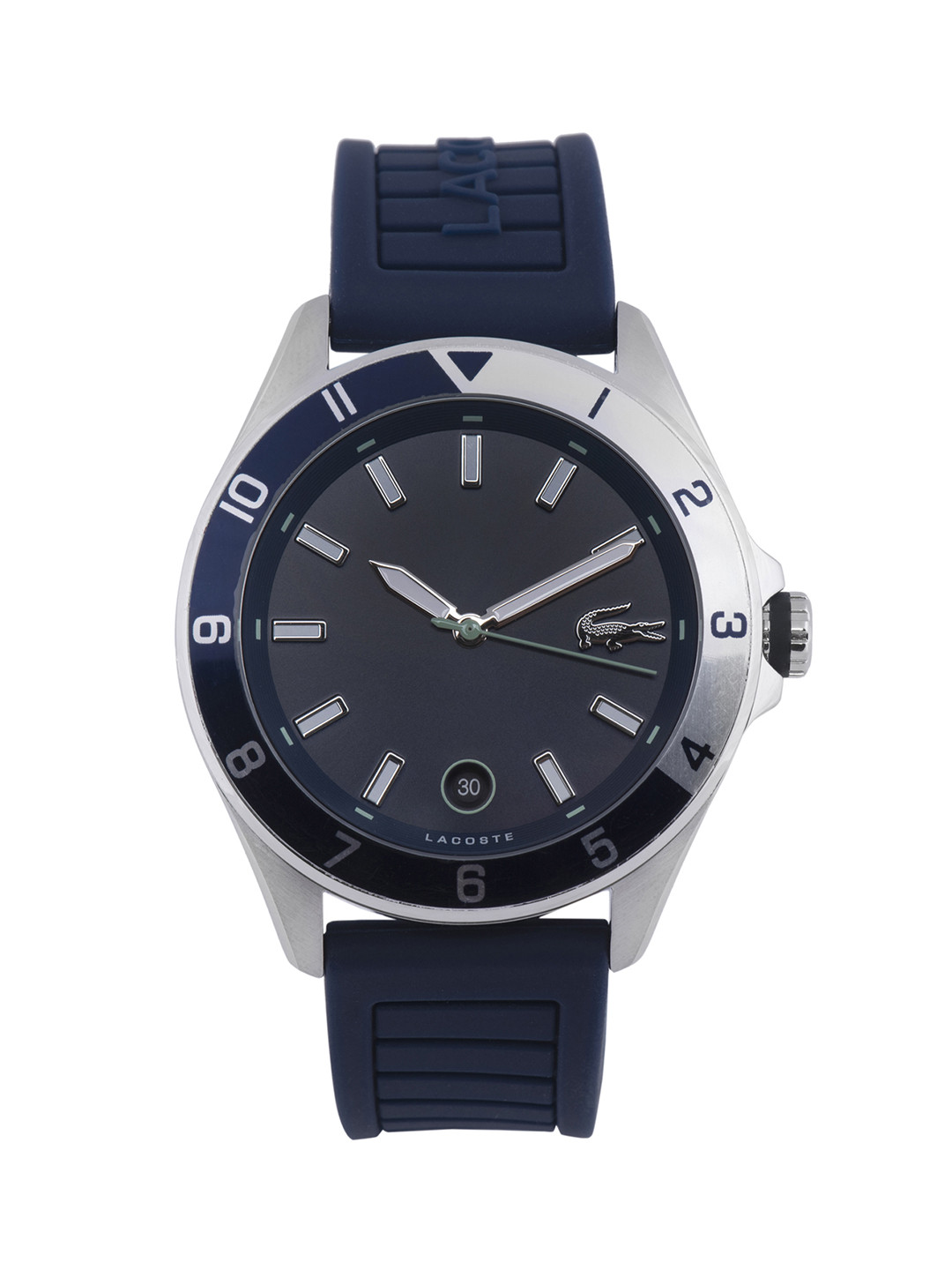 Buy Lacoste Men Navy Blue Tiebreaker Analogue Watch 2011125 - Watches ...