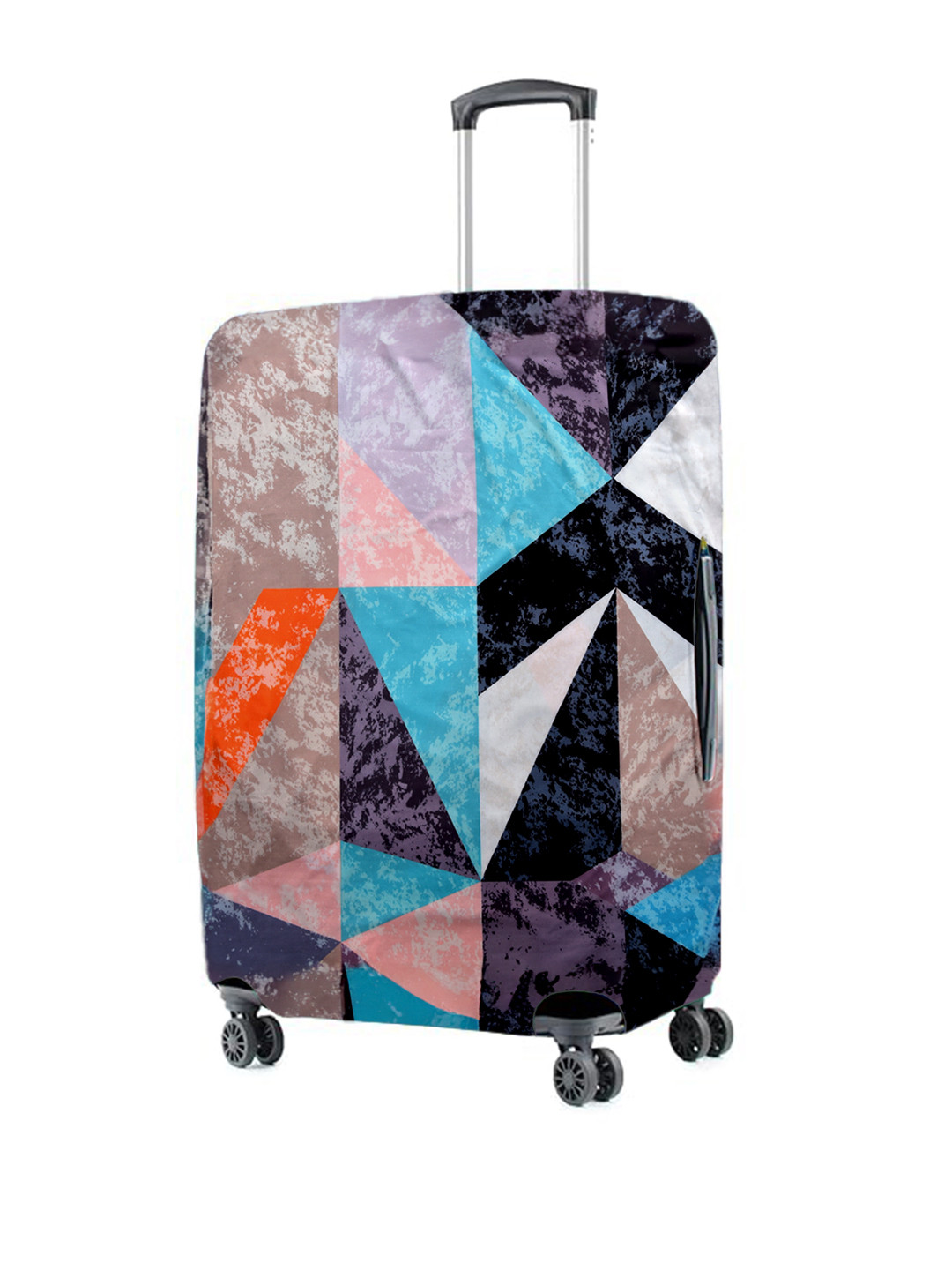 Buy Cortina Multicoloured Printed Protective Large Trolley Bag Cover ...