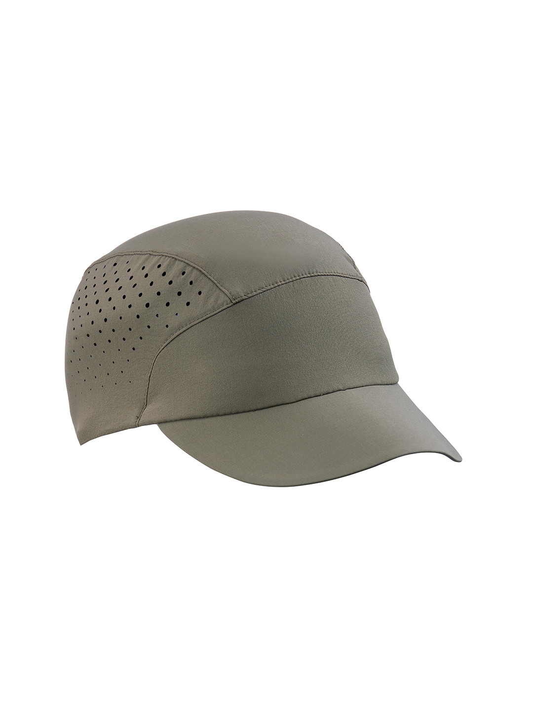 Buy FORCLAZ By Decathlon Men Olive Green Solid Trekking Baseball Cap ...