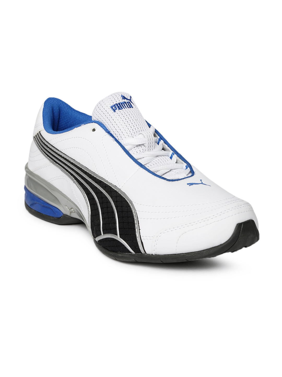 Buy Puma Kids White Tazon 4 LX Ripstop Jr Running Shoes - Sports Shoes ...
