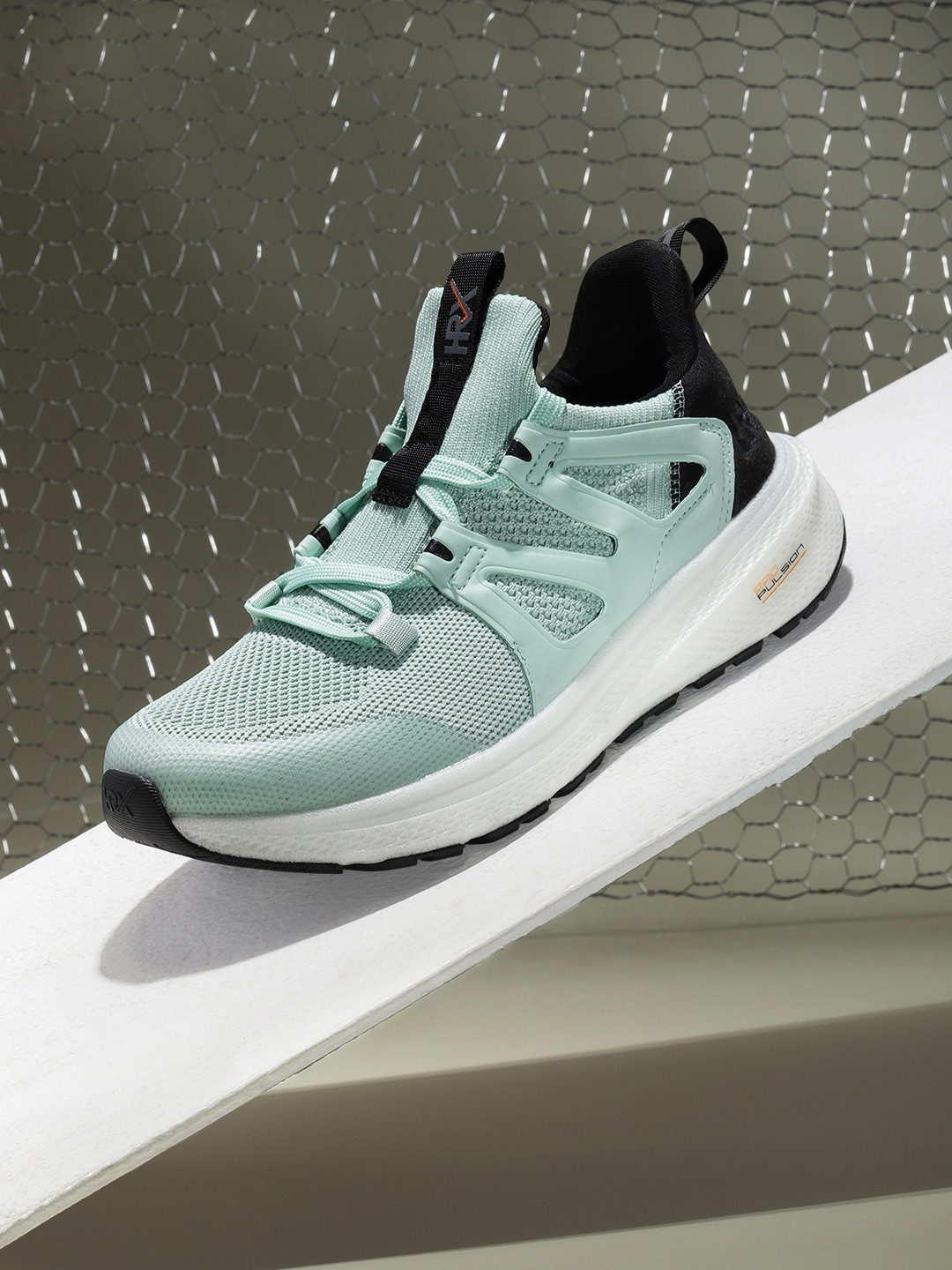Buy HRX By Hrithik Roshan Women Mint Green PROPULSION Running Shoe ...