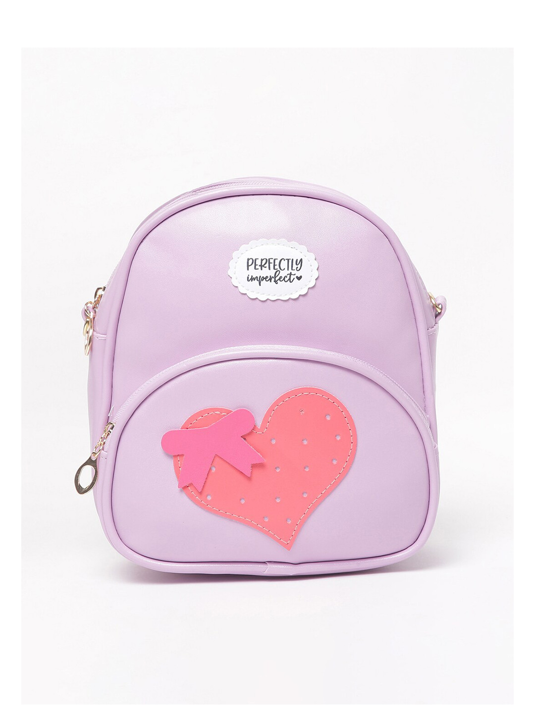 Buy Ginger By Lifestyle Women Lavender & Pink Embellished Backpacks ...