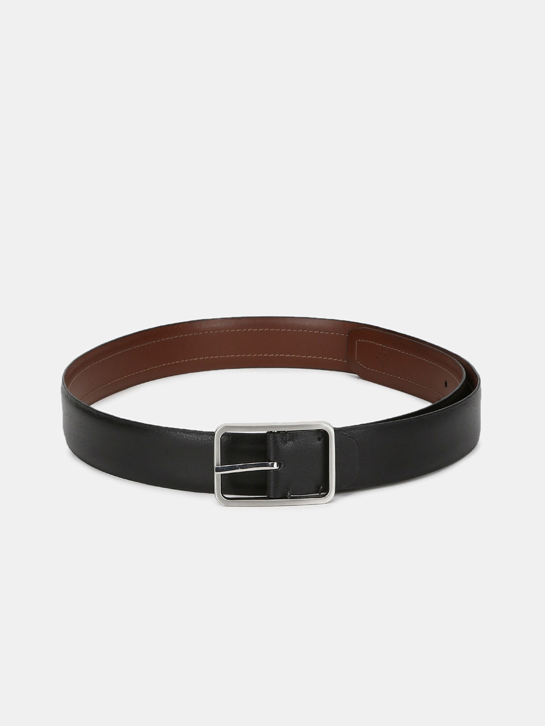 Buy Arrow Men Black Reversible Leather Belt - Belts for Men 14156158 ...