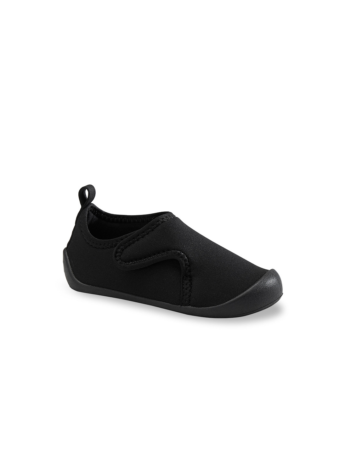 Buy Domyos By Decathlon Unisex Kids Black Baby Slippers - Flip Flops ...