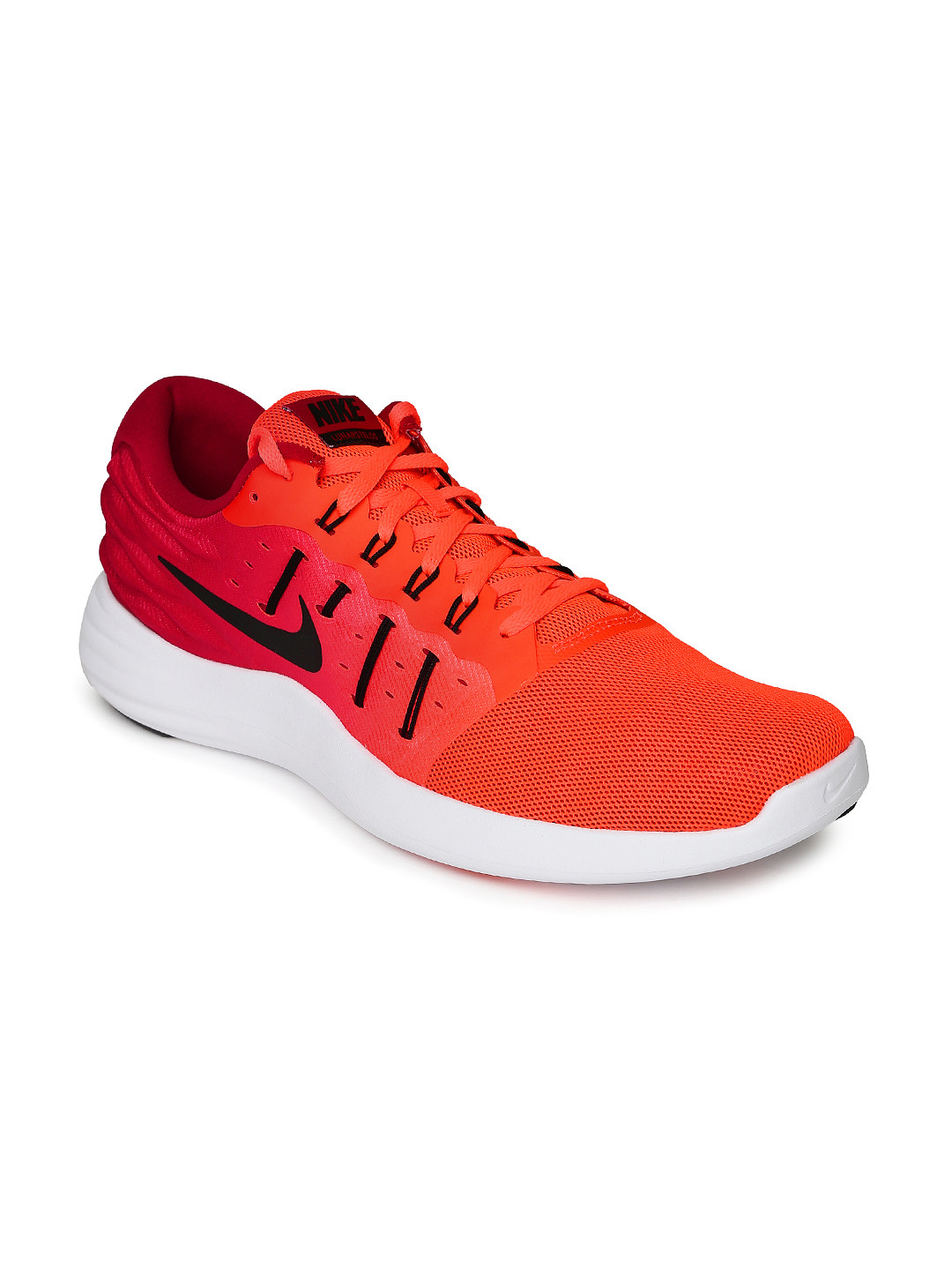 Buy Nike Men Neon Orange & Maroon Lunarstelos Training Shoes - Sports ...