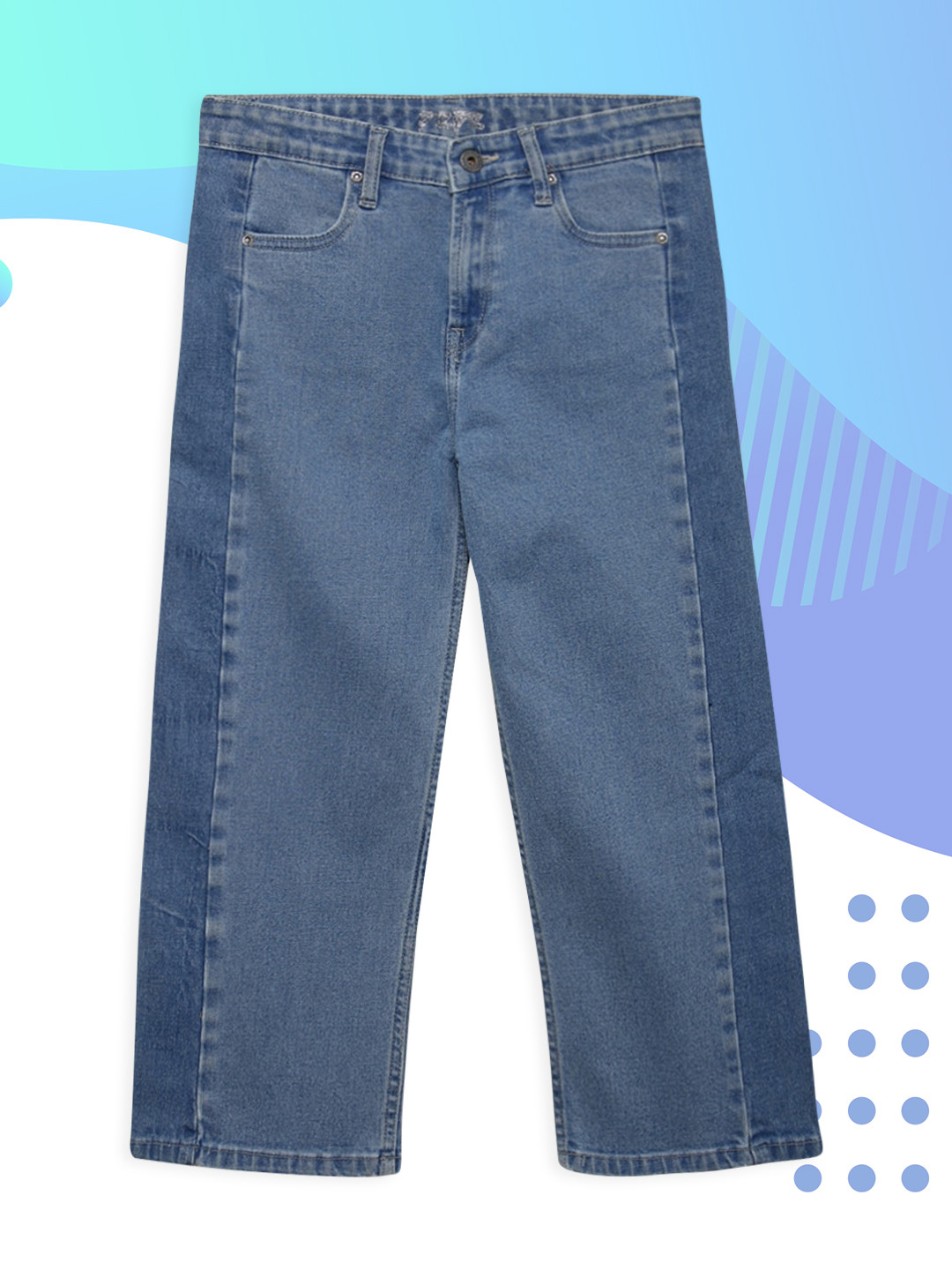 Buy Pepe Jeans Girls Blue Flared Jeans - Jeans for Girls 14242750 | Myntra