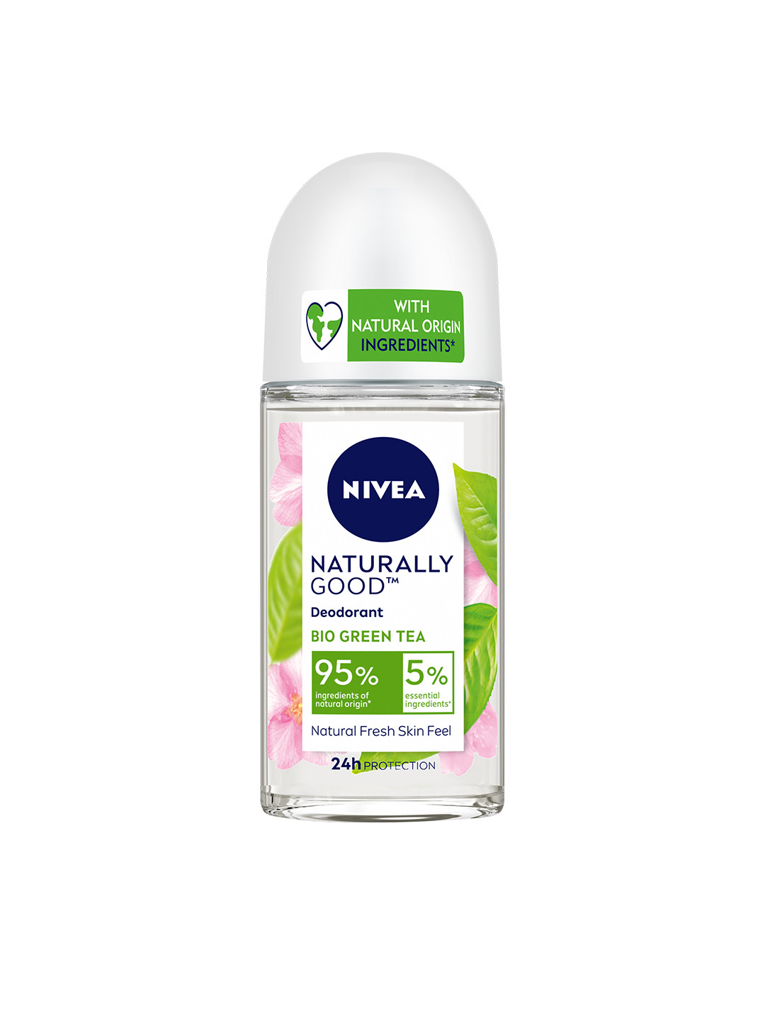 Buy Nivea Naturally Good Bio Green Tea Sustainable Roll On Deodorant 50 ...