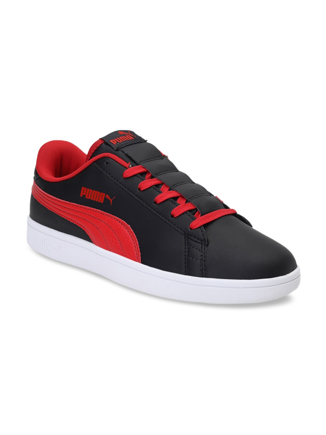 Buy Puma Unisex Black & Red Colourblocked Sneakers - Casual Shoes for ...