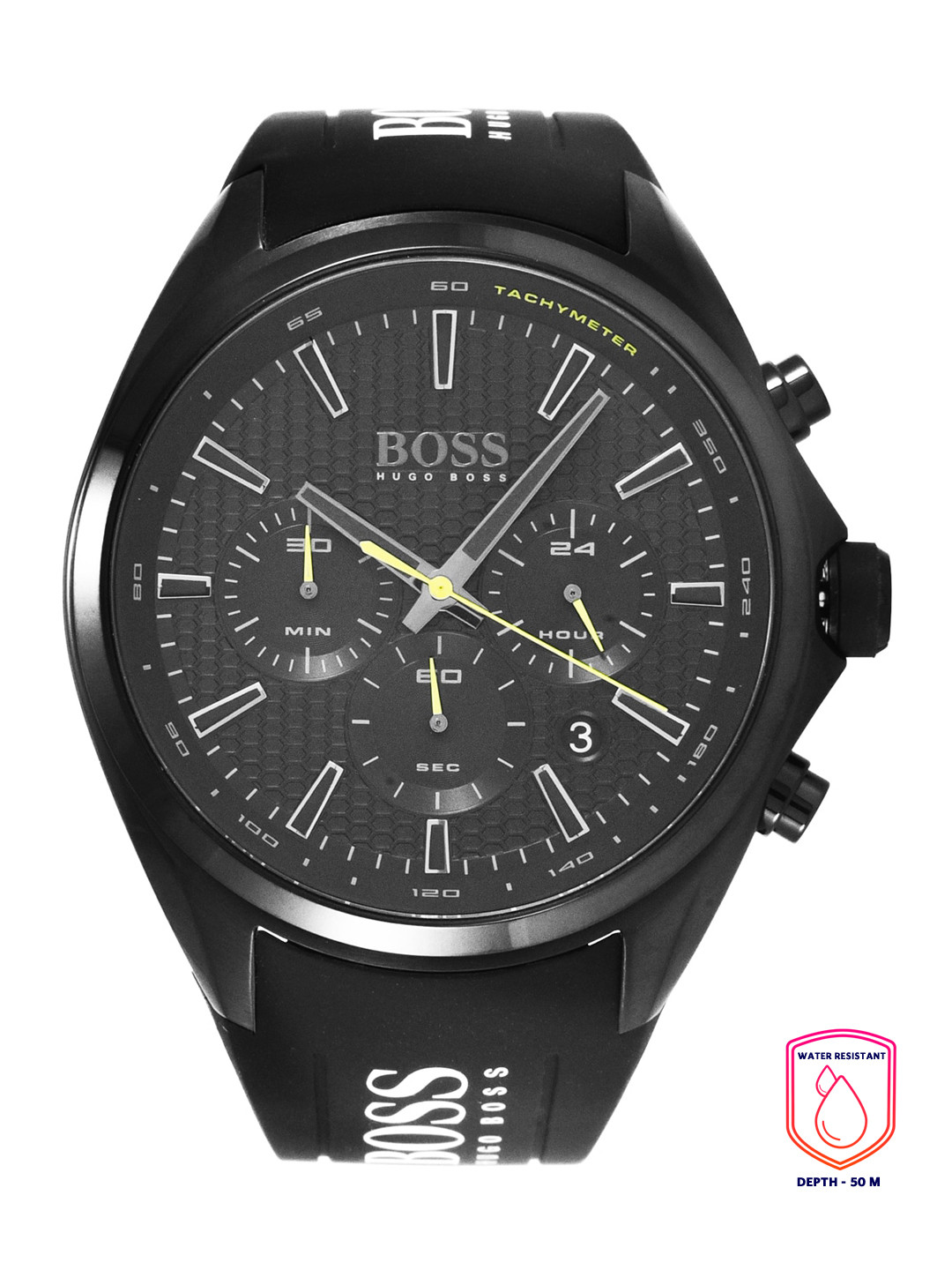Buy Hugo Boss Men Black Analogue Watch 1513859 - Watches for Men ...