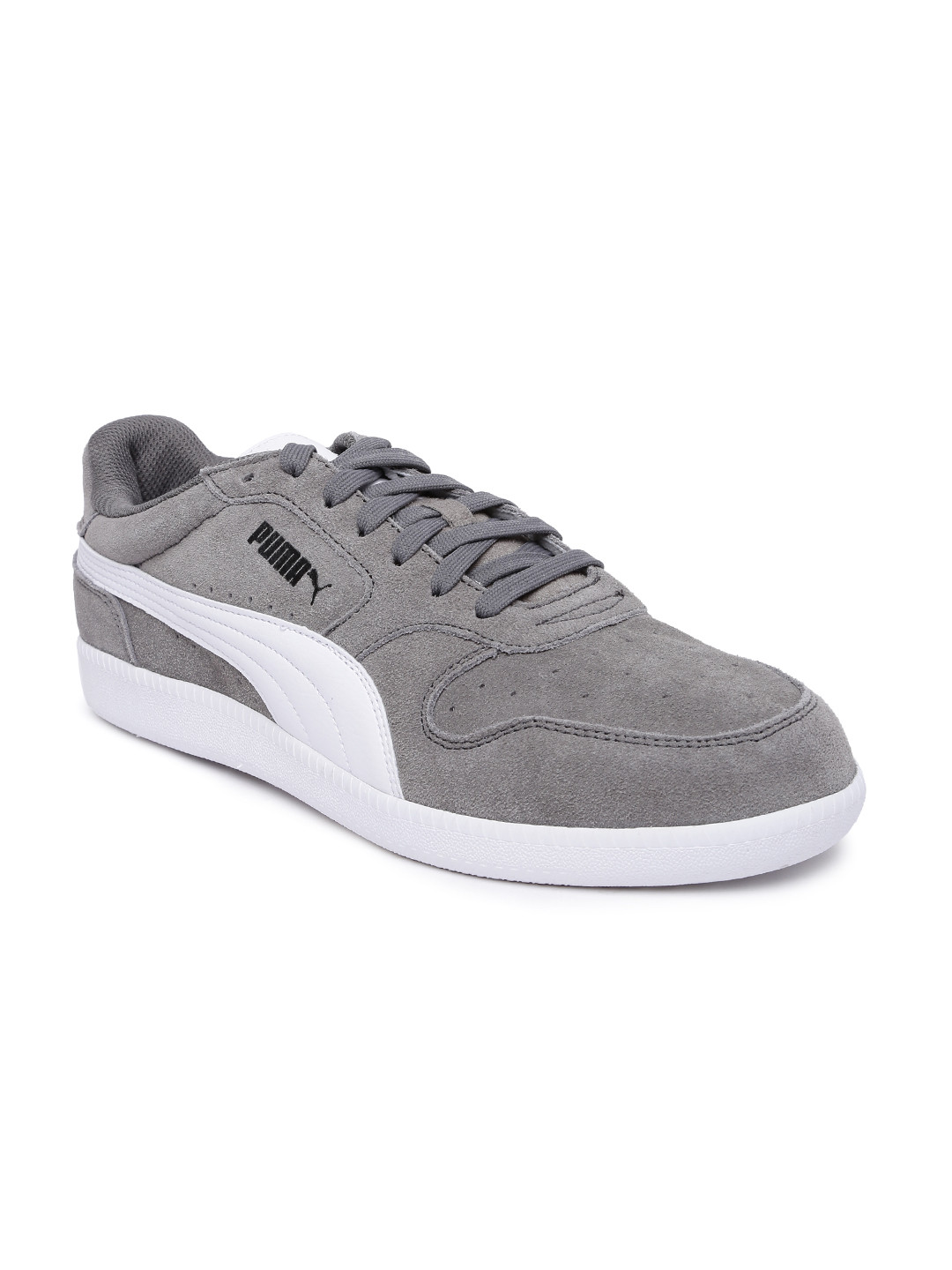 Buy Puma Men Grey Suede Icra Trainer Sneakers - Casual Shoes for Men ...