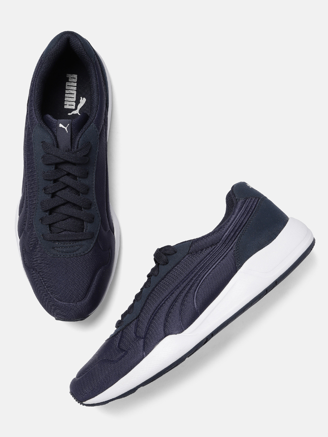 Buy Puma Men Navy Blue ST Runner Plus Future Sneakers - Casual Shoes ...