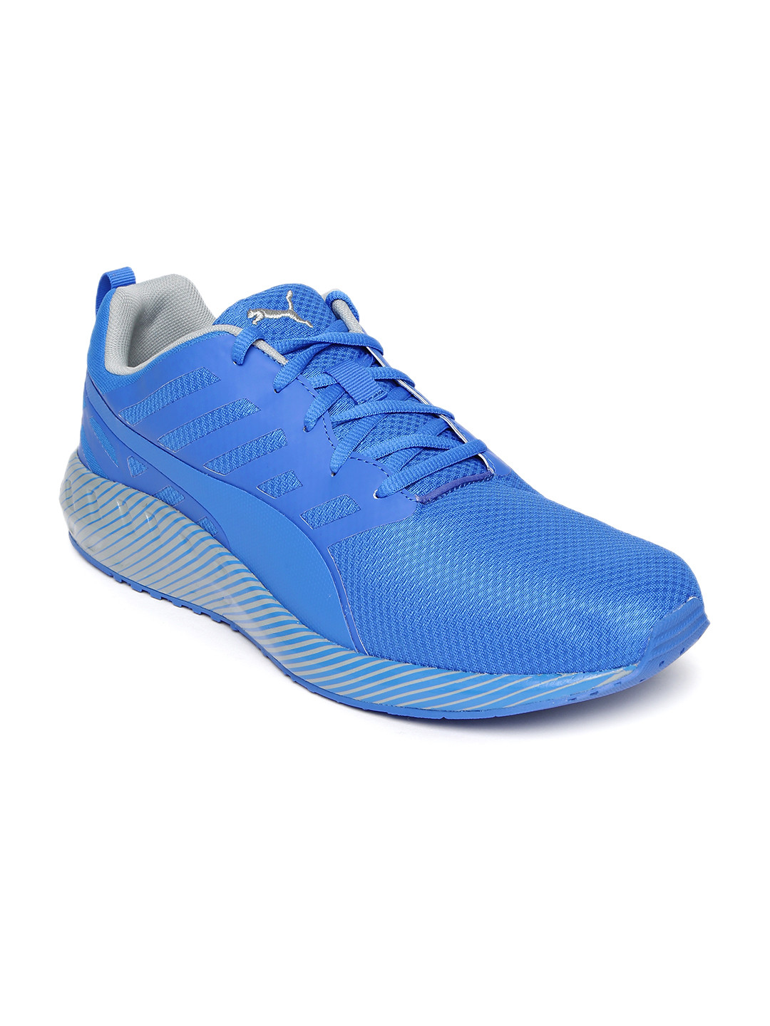 Buy PUMA Men Blue Flare Stripes Running Shoes - Sports Shoes for Men ...