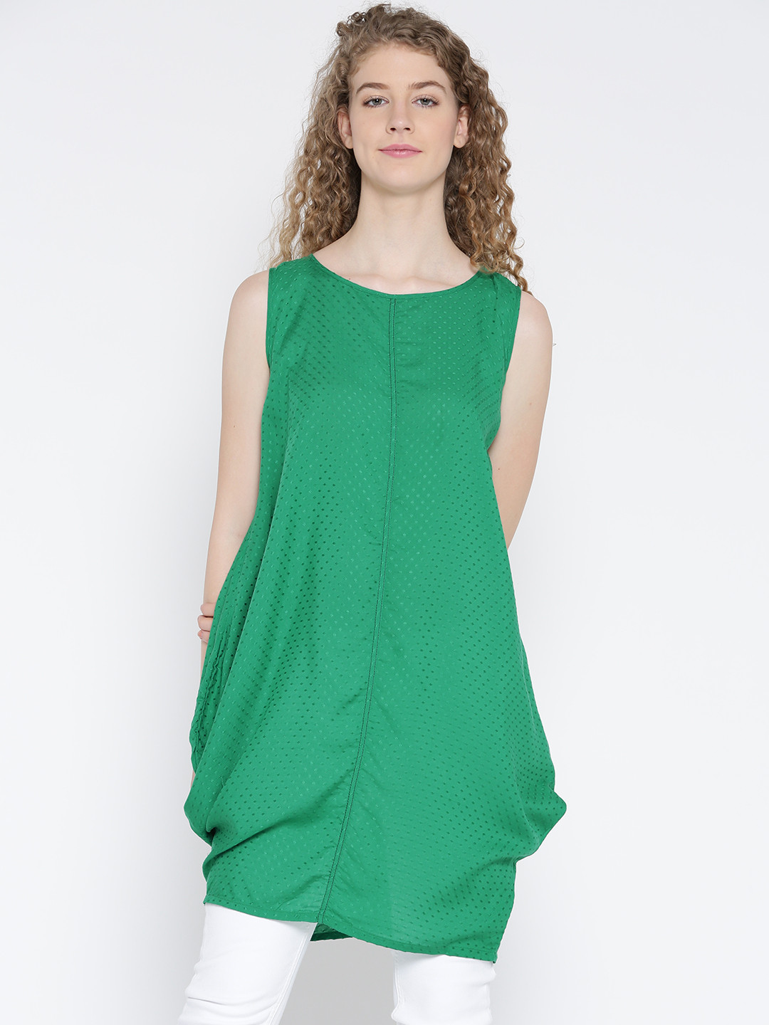 Buy AND Green Tunic - Tunics for Women 1439285 | Myntra